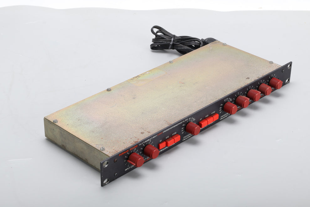 Furman Sound TX-3 Tunable Crossover and Bandpass Filter - AS IS – NTC Tech