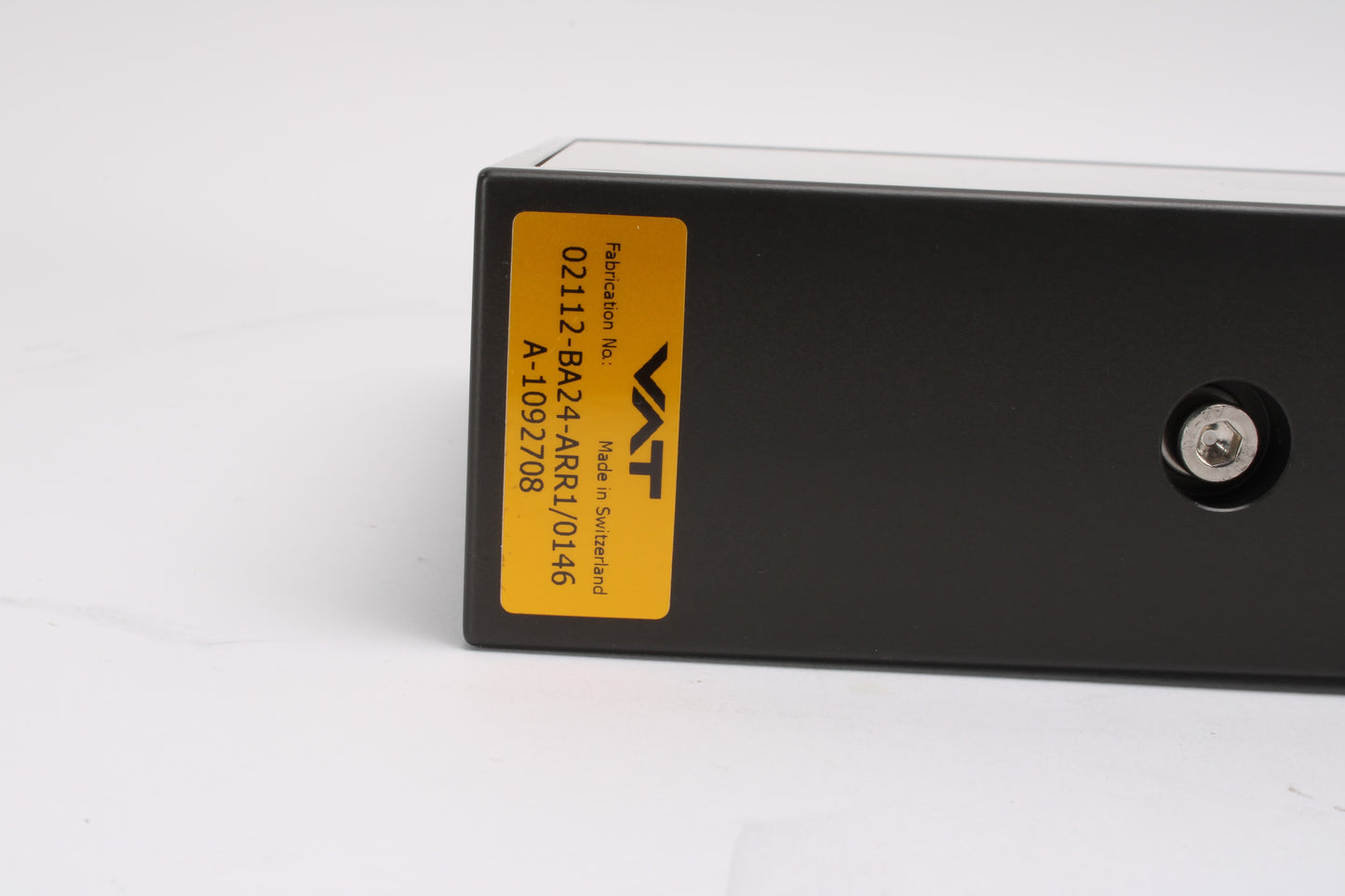 VAT 02112-BA24-ARR1/0146 Vacuum Gate Valve – NTC Tech