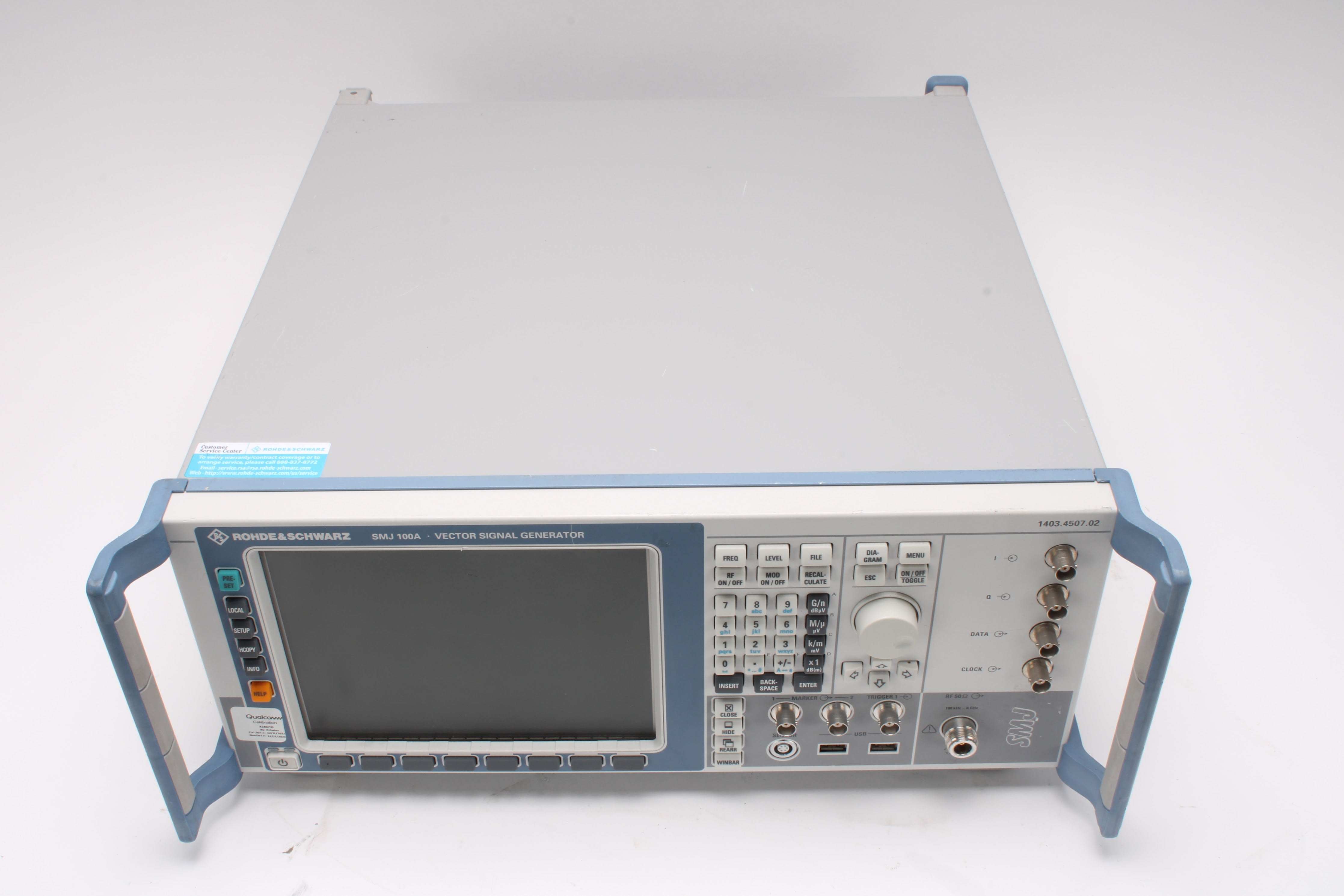 Rohde & Schwarz SMJ100A Vector Signal Generator 1403.4507.02 W/ 3x HW ...