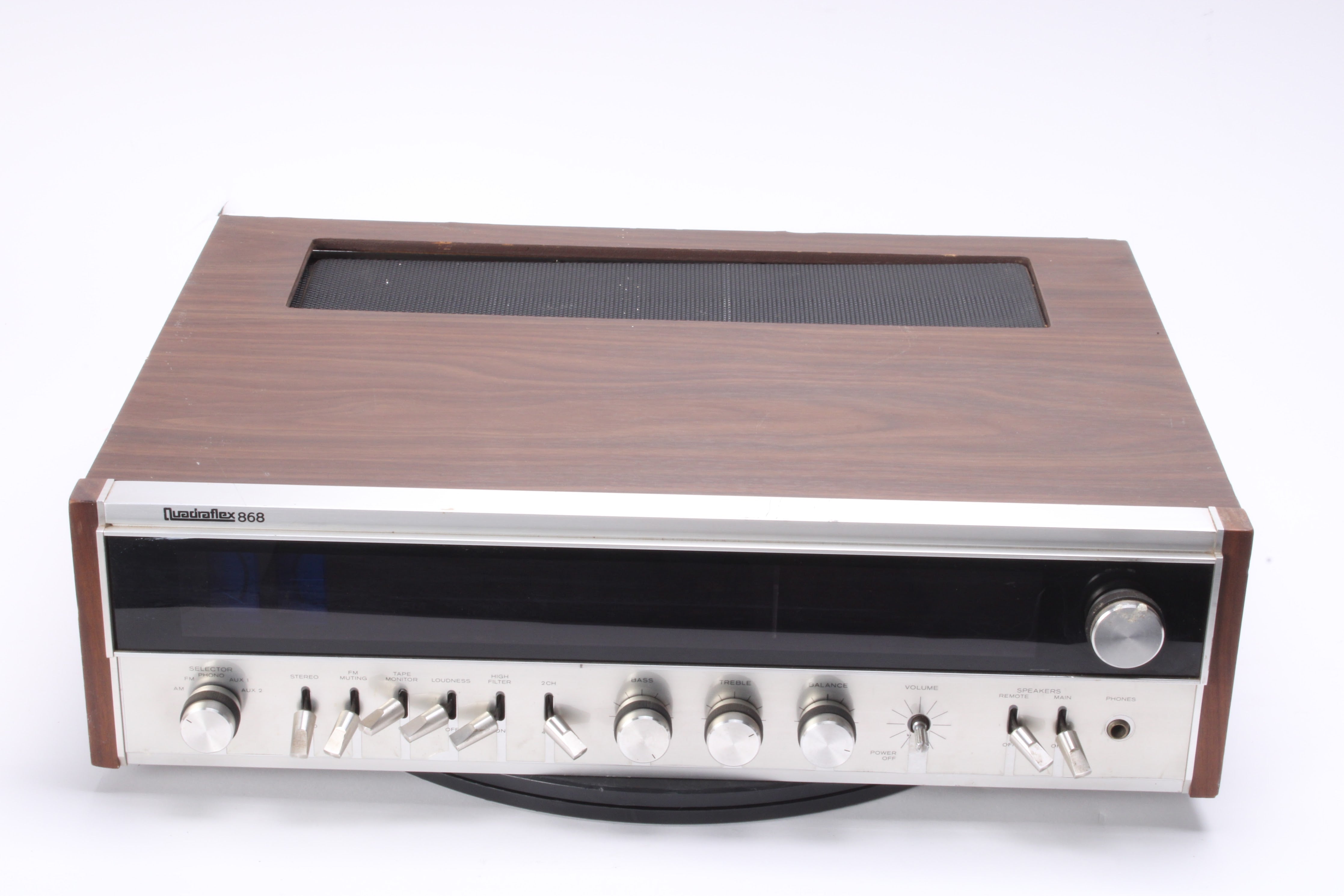 Quadraflex 868 Stereo Receiver - AS IS For Parts – NTC Tech