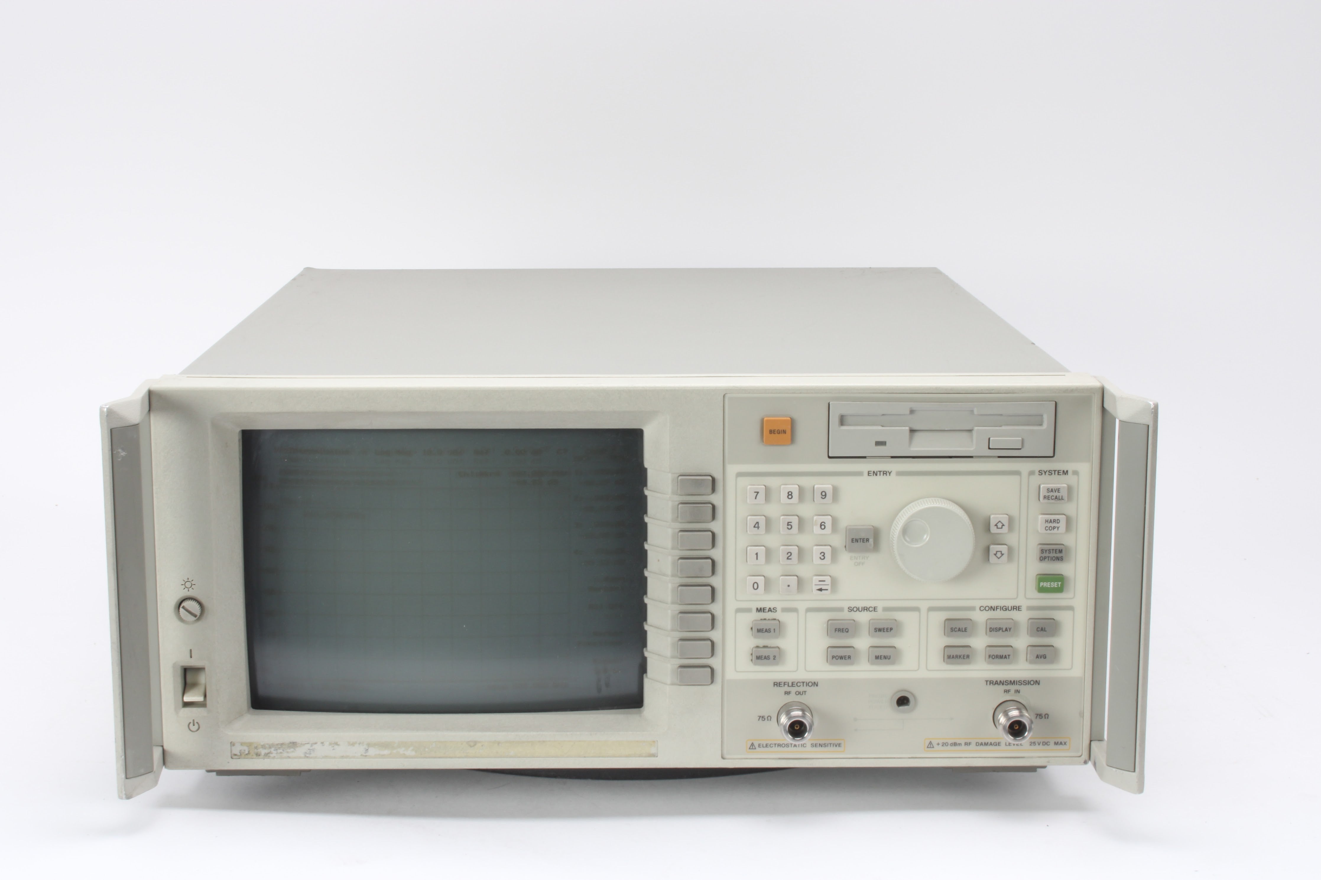 HP 8711A RF Scalar Network Analyzer 1300GHz With 1C2 IBASIC & 1EC 75 o ...