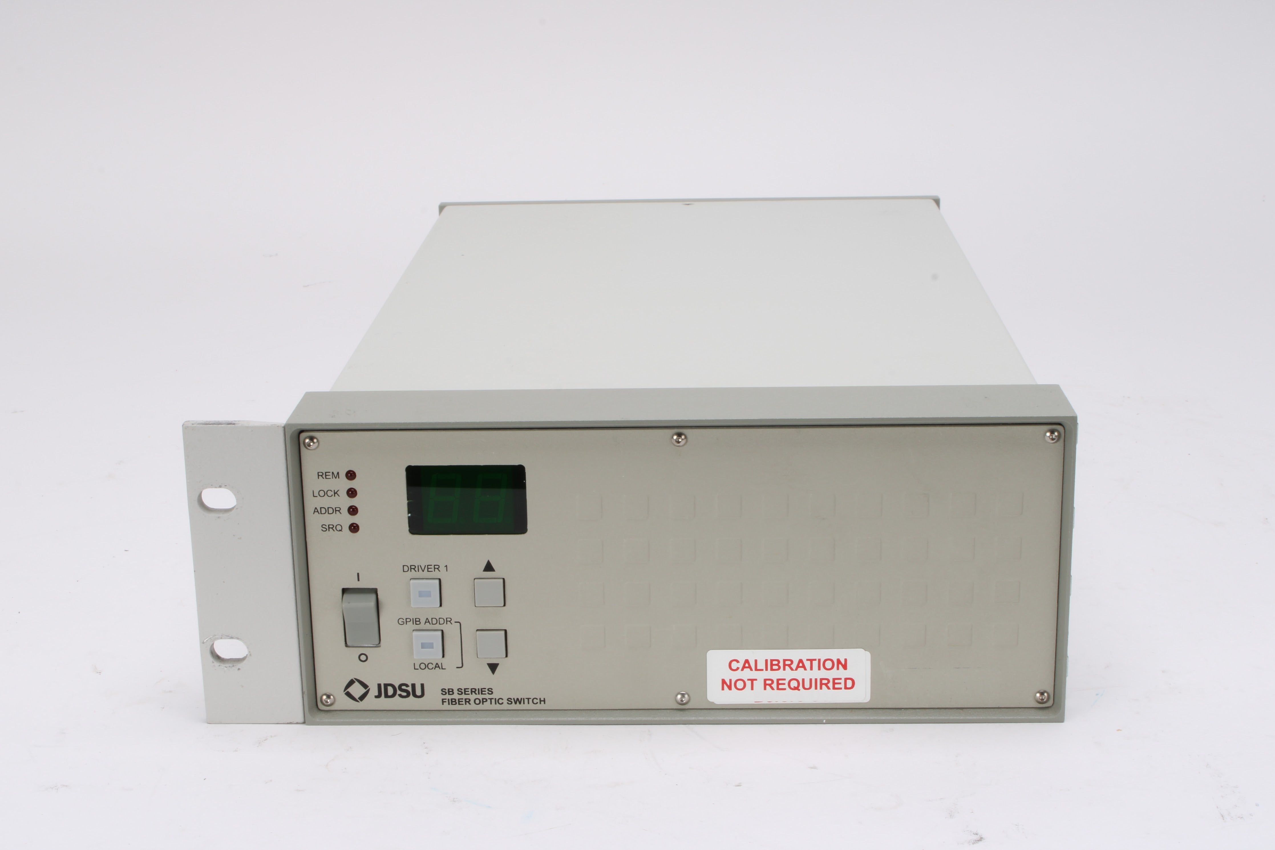 JDSU SB2E40084+27CF003FA Fiber Optic Switch With One Rack Ear – NTC Tech