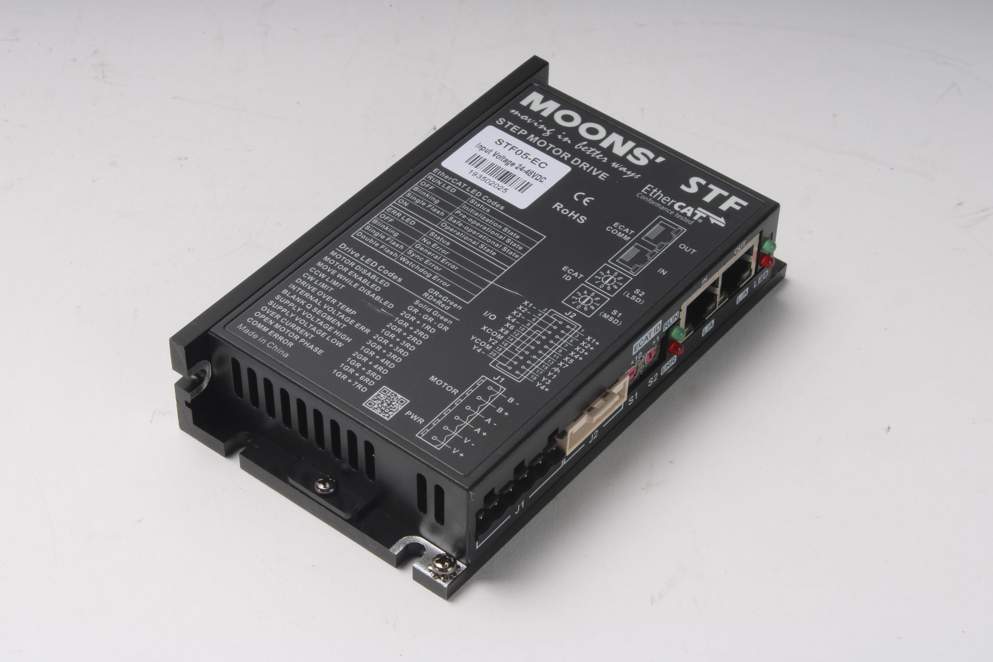 Moons' STF05-EC Step Motor Drive – NTC Tech