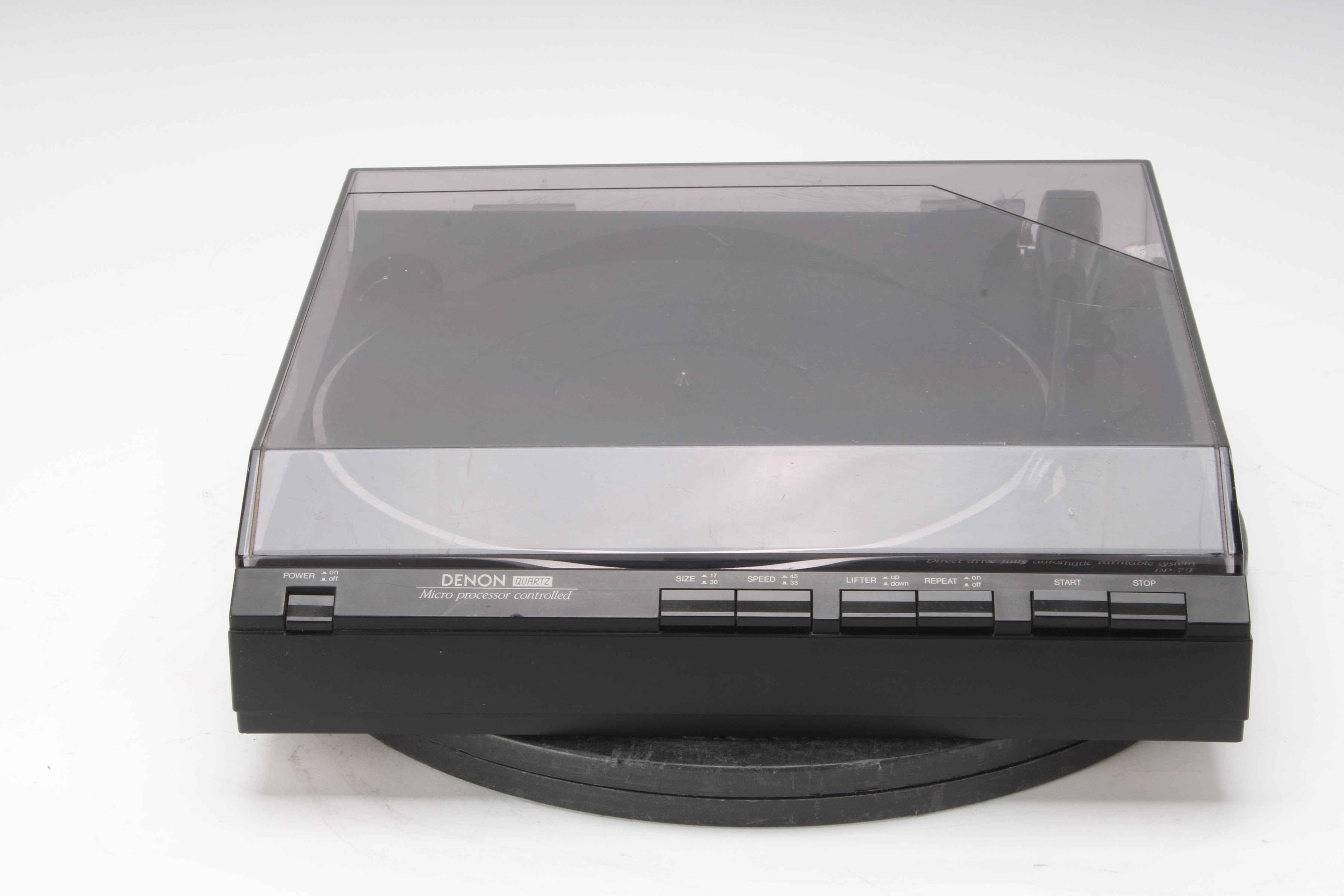 Denon DP-7F Fully-Automatic Direct Drive Turntable W/ AT92E Cartridge ...