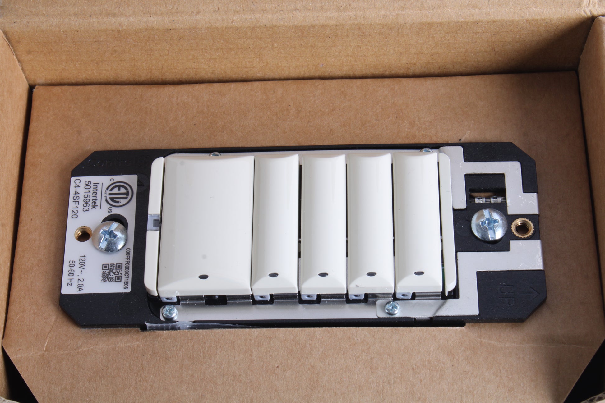 Control4 C4-4SF120-LA Wireless Fan Speed Controller / Contemporary 120 ...