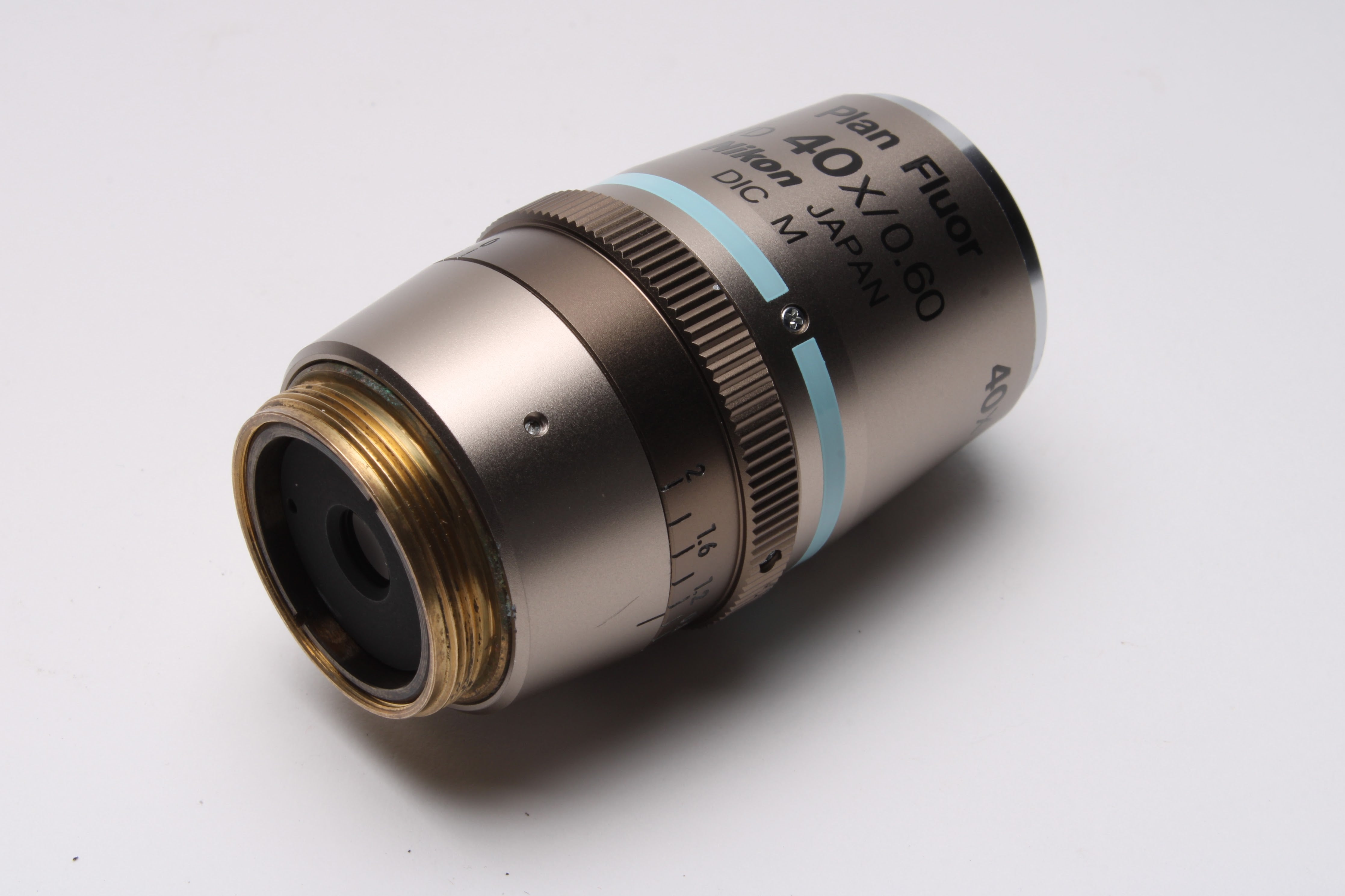 Nikon Microscope Objective Fluor ELWD 40X/0.60 DIC M 3.7-2.7 Correctio – NTC Tech