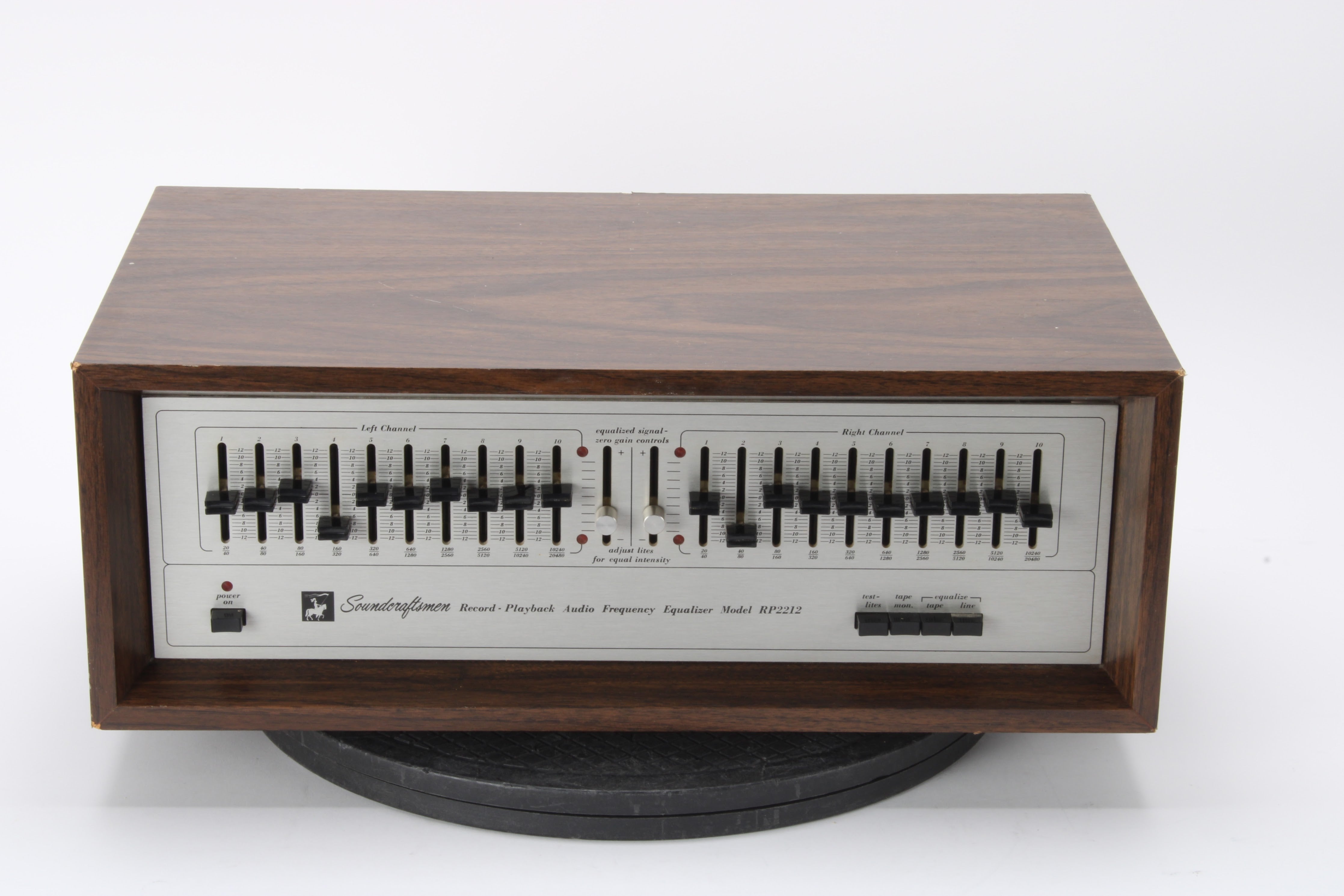 Soundcraftsmen RP2212 Record-Playback Audio Frequency Equalizer - Fair ...