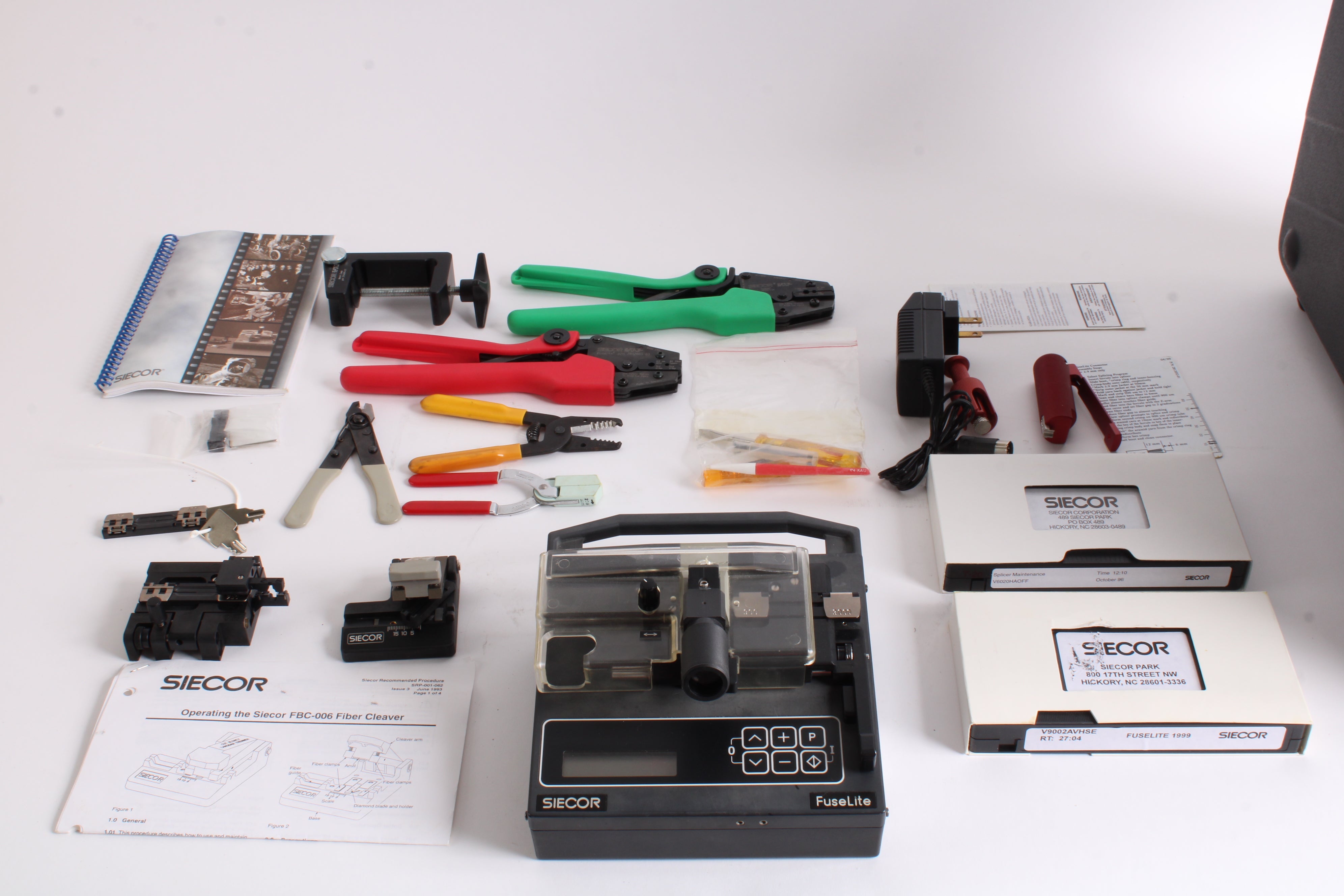 Siecor FuseLite Splicer Software V1.22 With Case and Accessories – NTC Tech