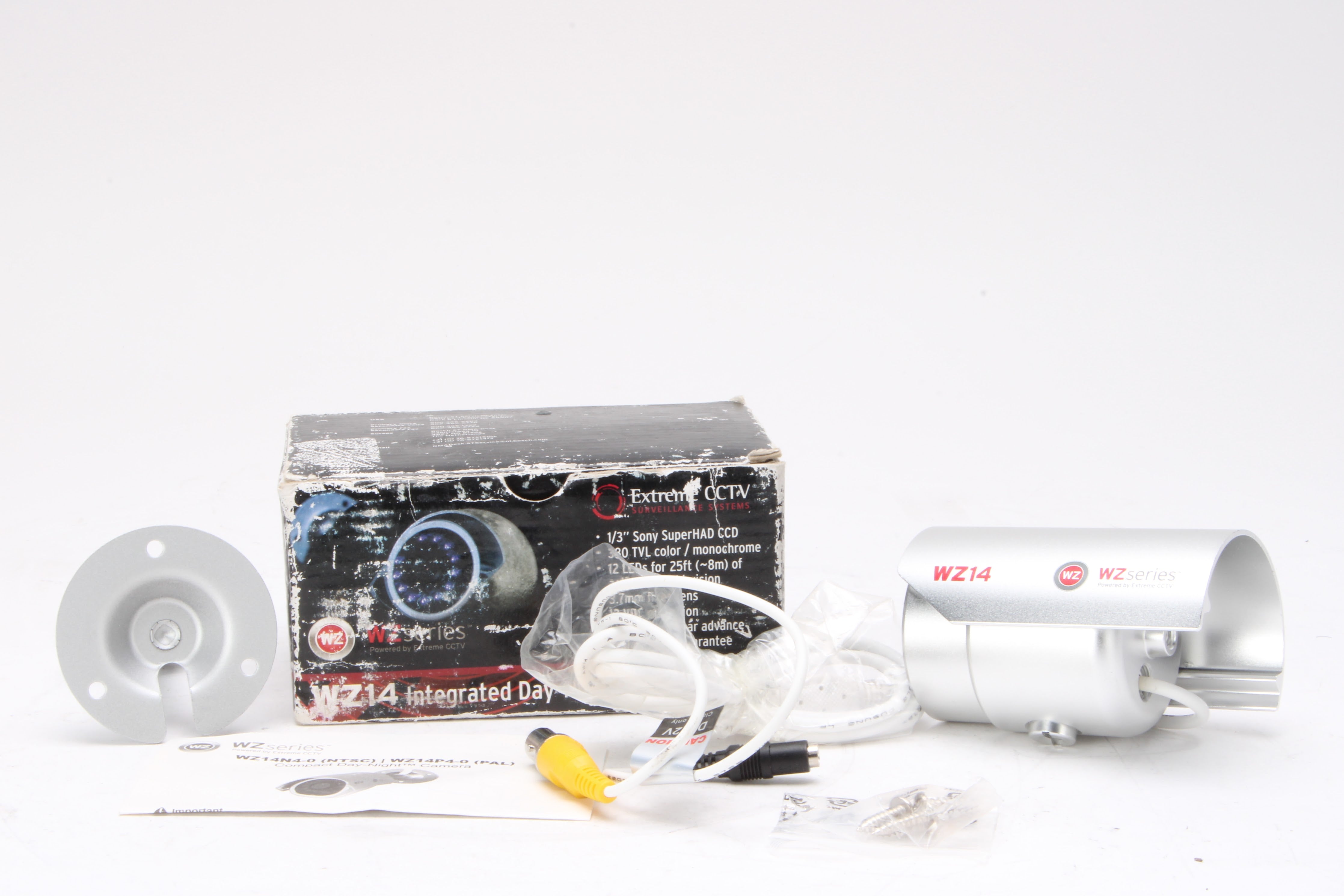 Extreme CCTV WZ14 Integrated Bullet Camera WZ14N4-0 - New Open Box ...