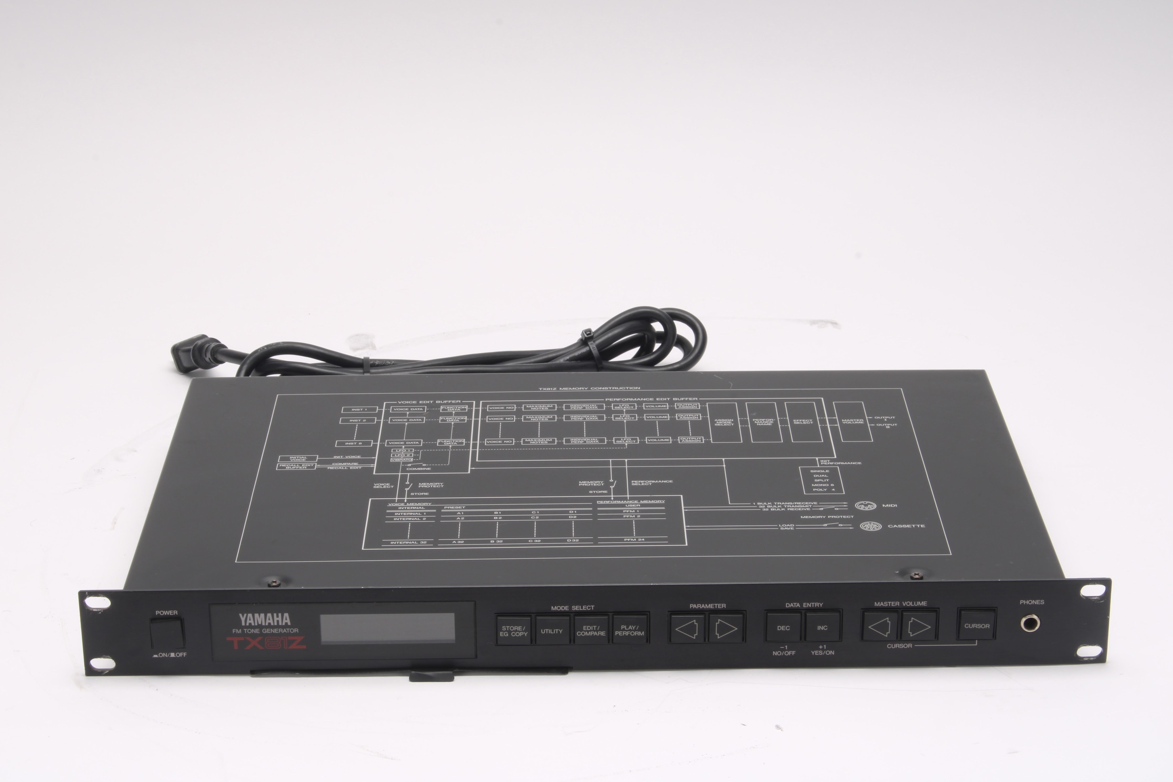 Yamaha TX81Z FM Tone Generator Synthesizer – NTC Tech