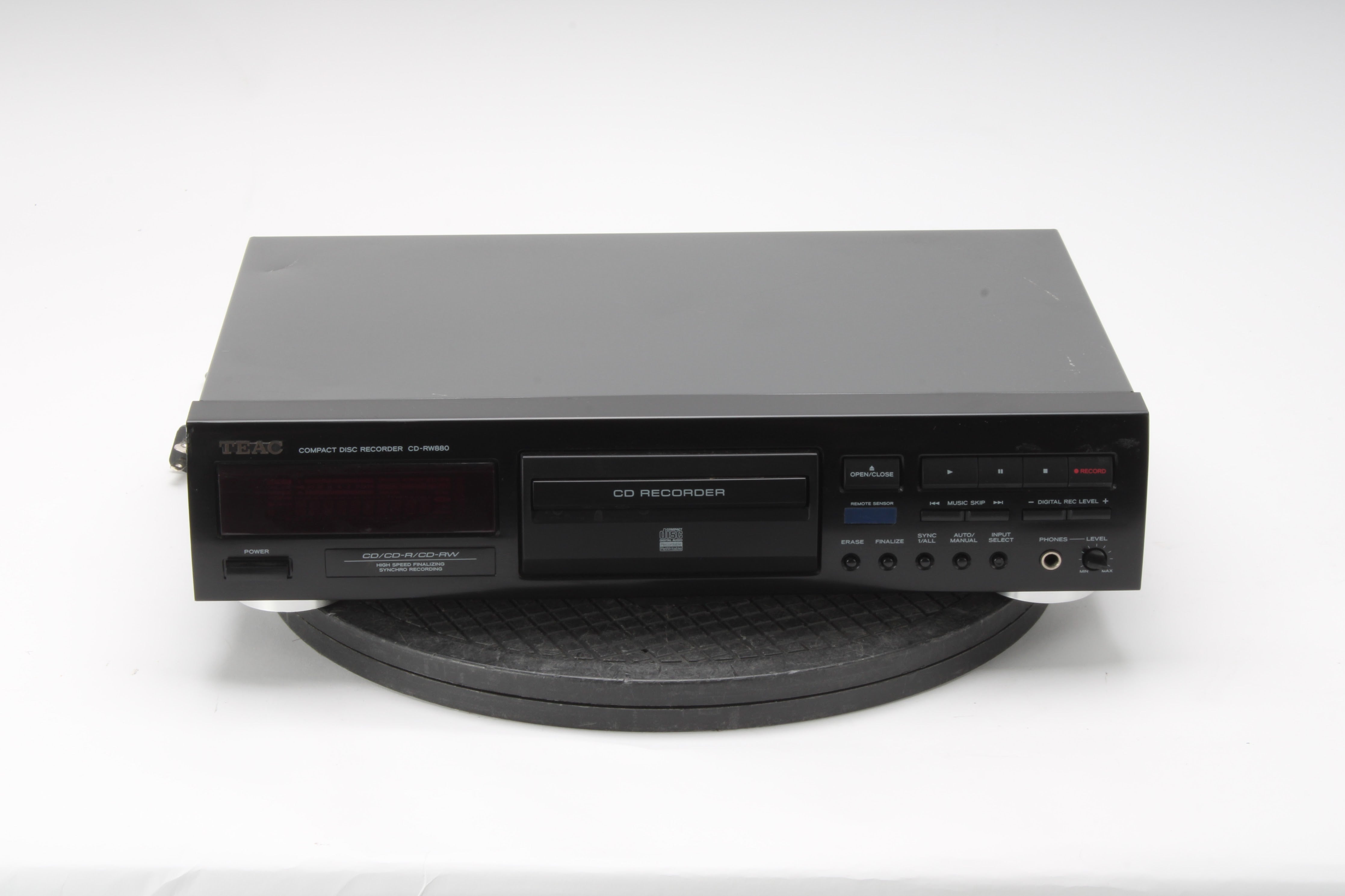 TEAC CD-RW880 Compact Disc Recorder Player - AS IS – NTC Tech