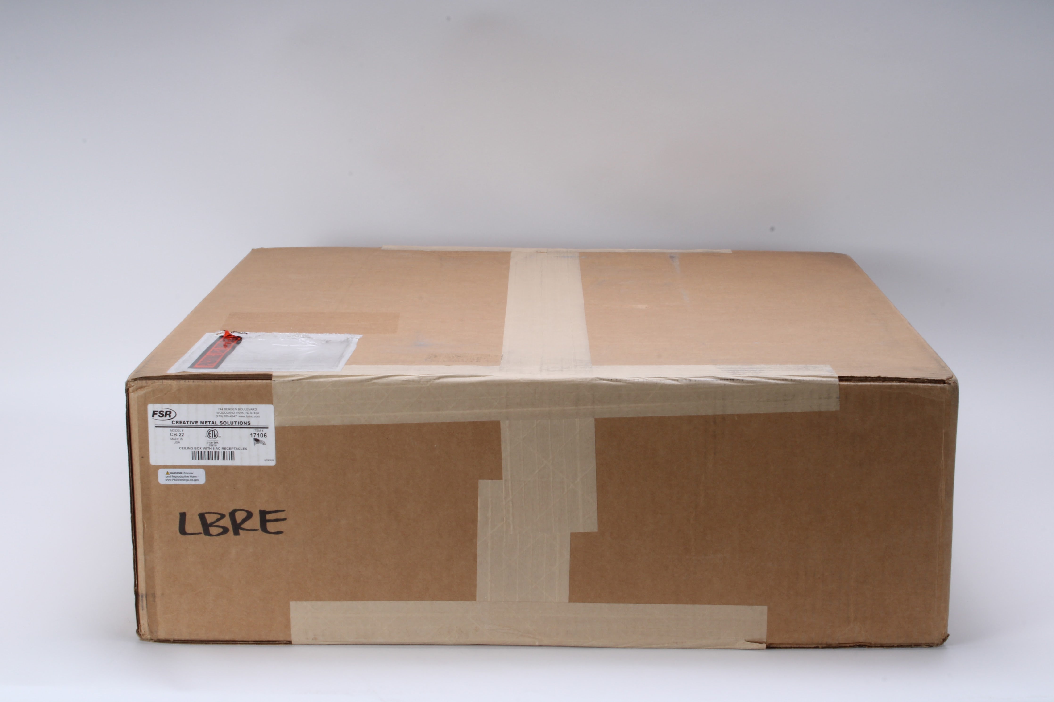 FSR CB-22 Ceiling Box with 6 AC Receptacles - NEW – NTC Tech