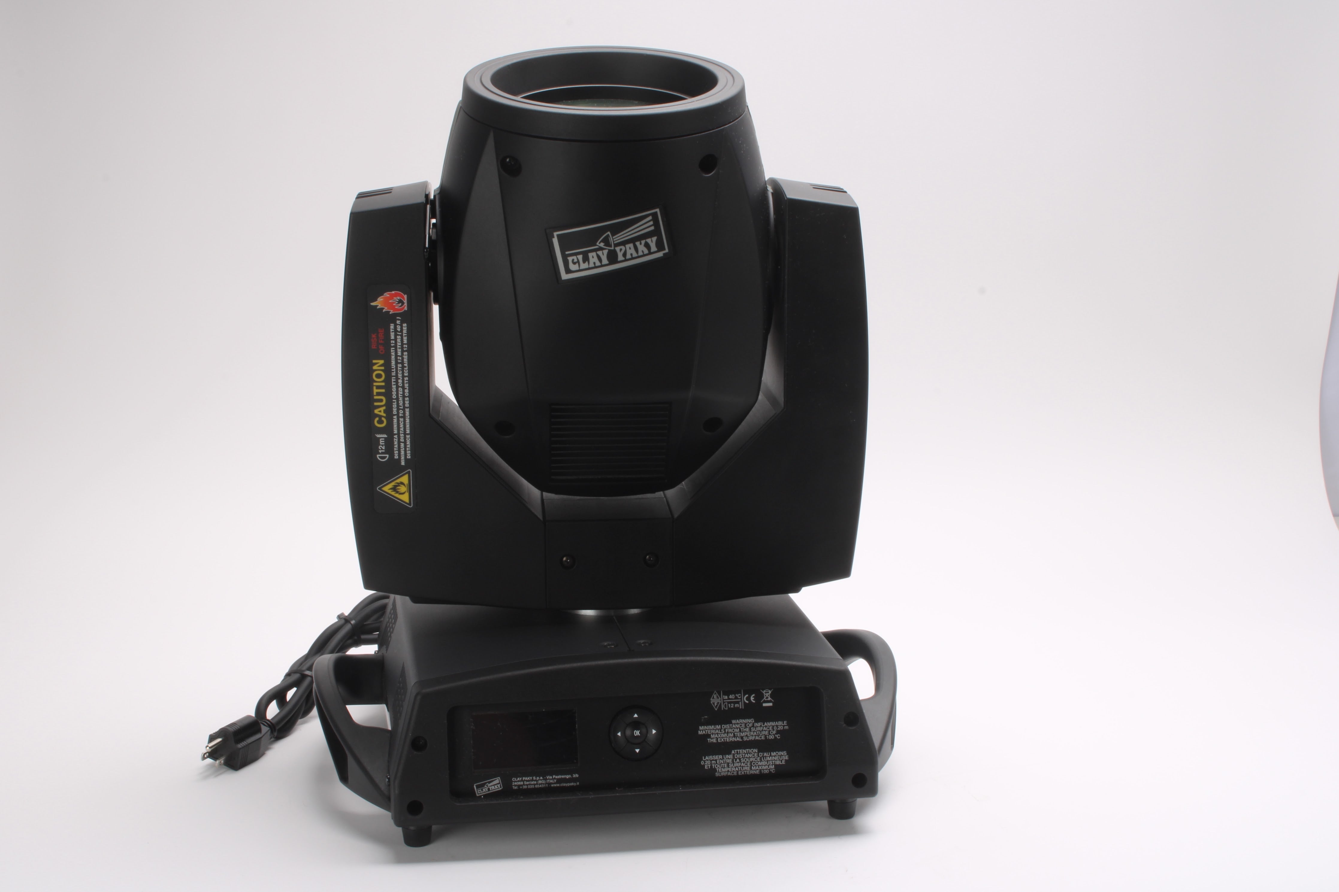 Clay Paky Sharpy Moving Head Light 80482 Fixture Hours, 10455 Lamp Hou ...