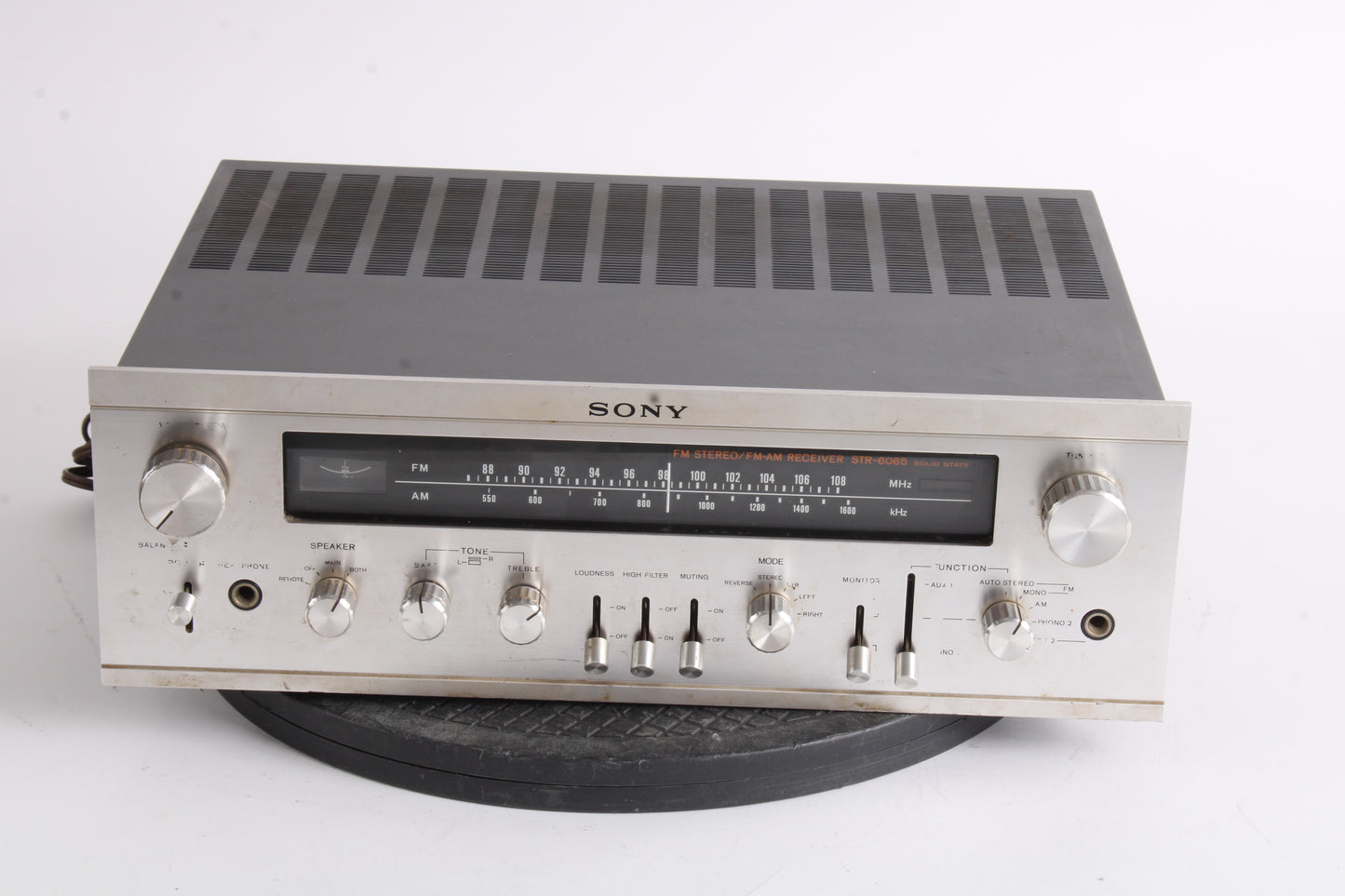 Sony STR-6065 FM Stereo FM-AM Receiver - Fair Condition – NTC Tech