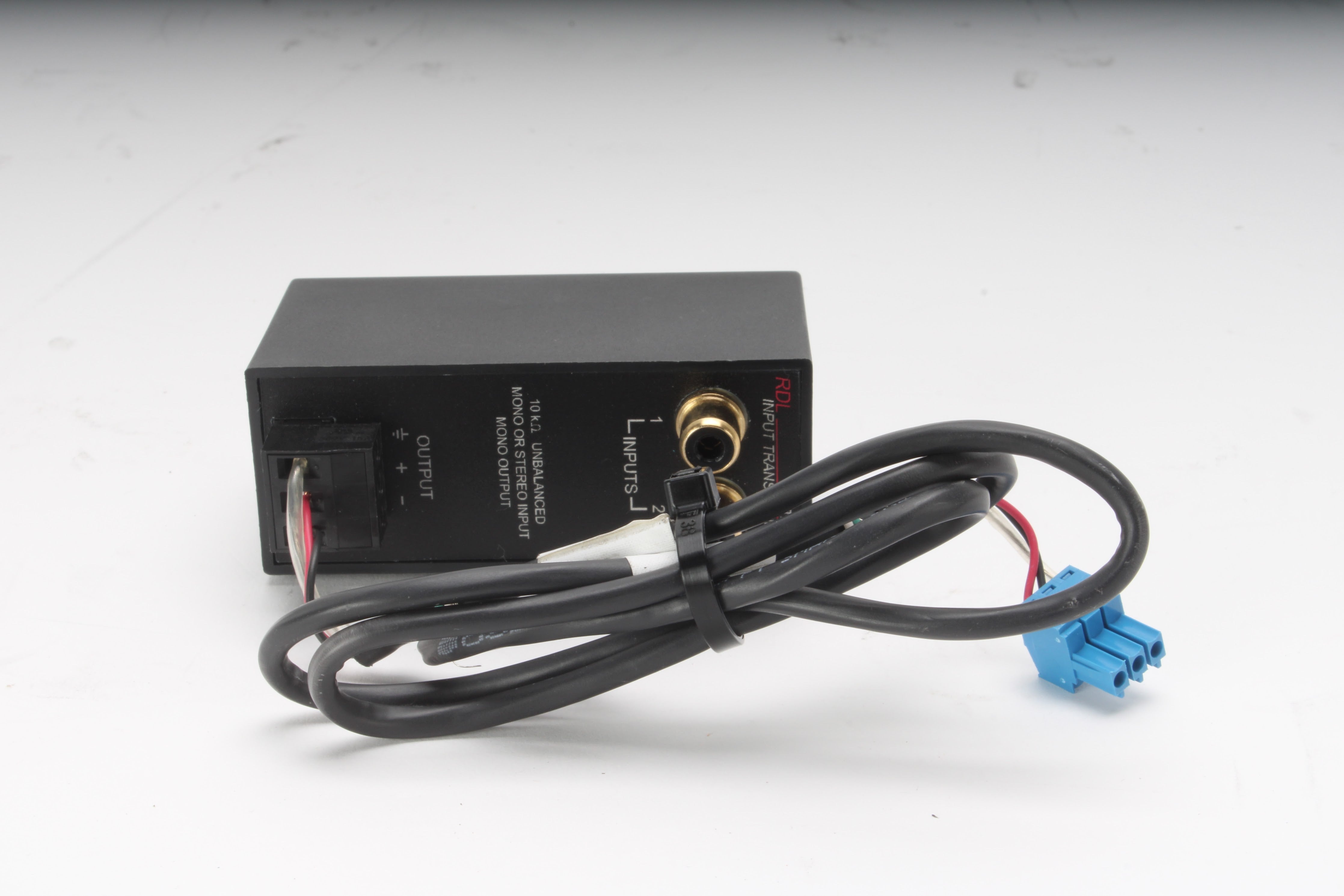 RDL TX-J2 Unbalanced Input Transformer With 2x 3POS Block Terminal and ...