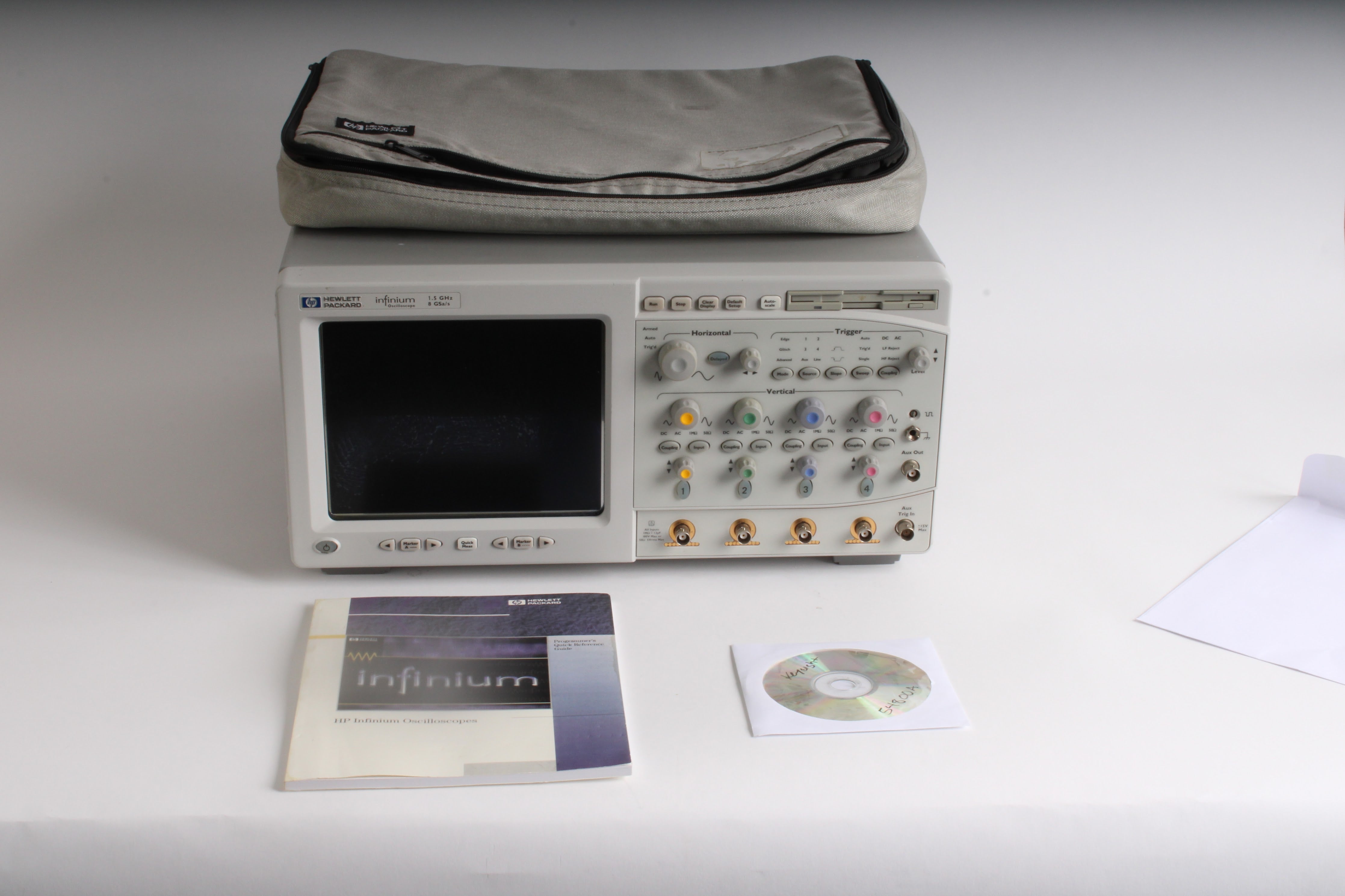 Agilent Keysight HP Infinium 54845A 1.5GHz 8GSa/s Oscilloscope W/ Acce ...