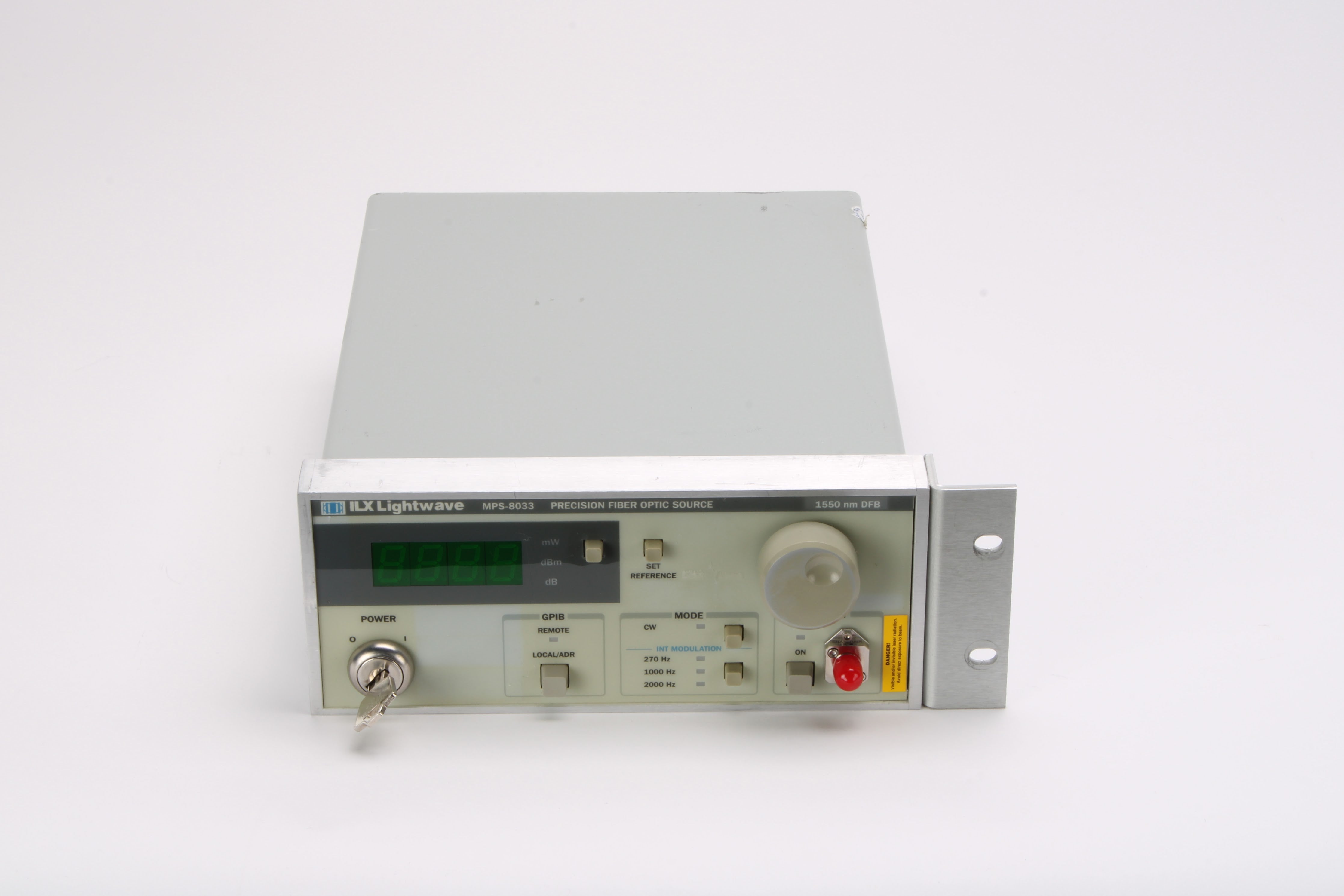 ILX Lightwave MPS-8033 Precision Fiber Optic Source – NTC Tech