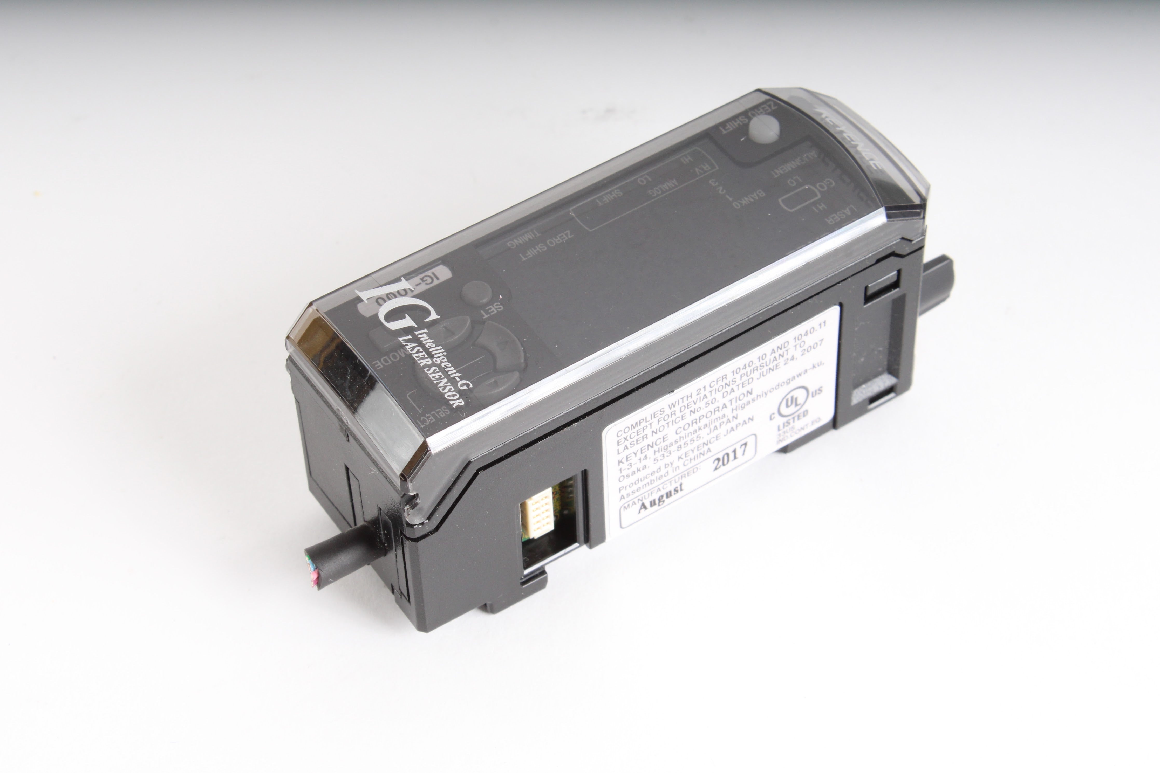 Keyence IG-1000 Amplifier Unit, DIN Rail Type - Cut Cord – NTC Tech