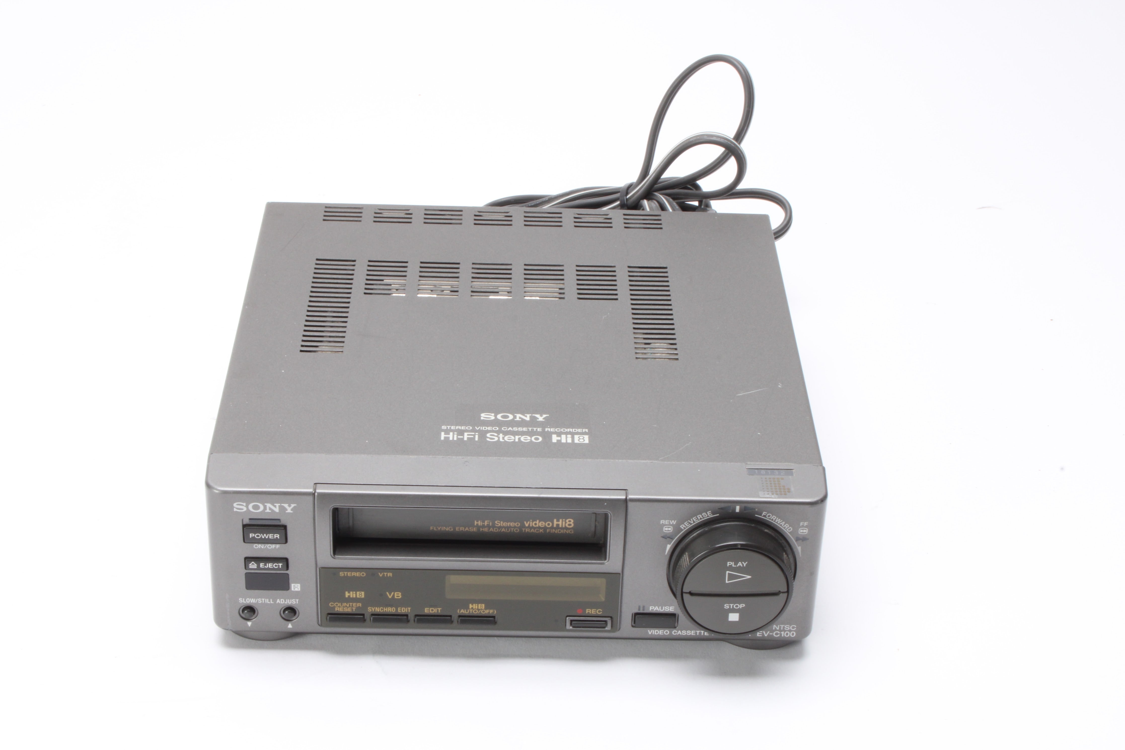 Sony EV-C100 Hi8 NTSC Video Cassette Recorder - AS IS – NTC Tech