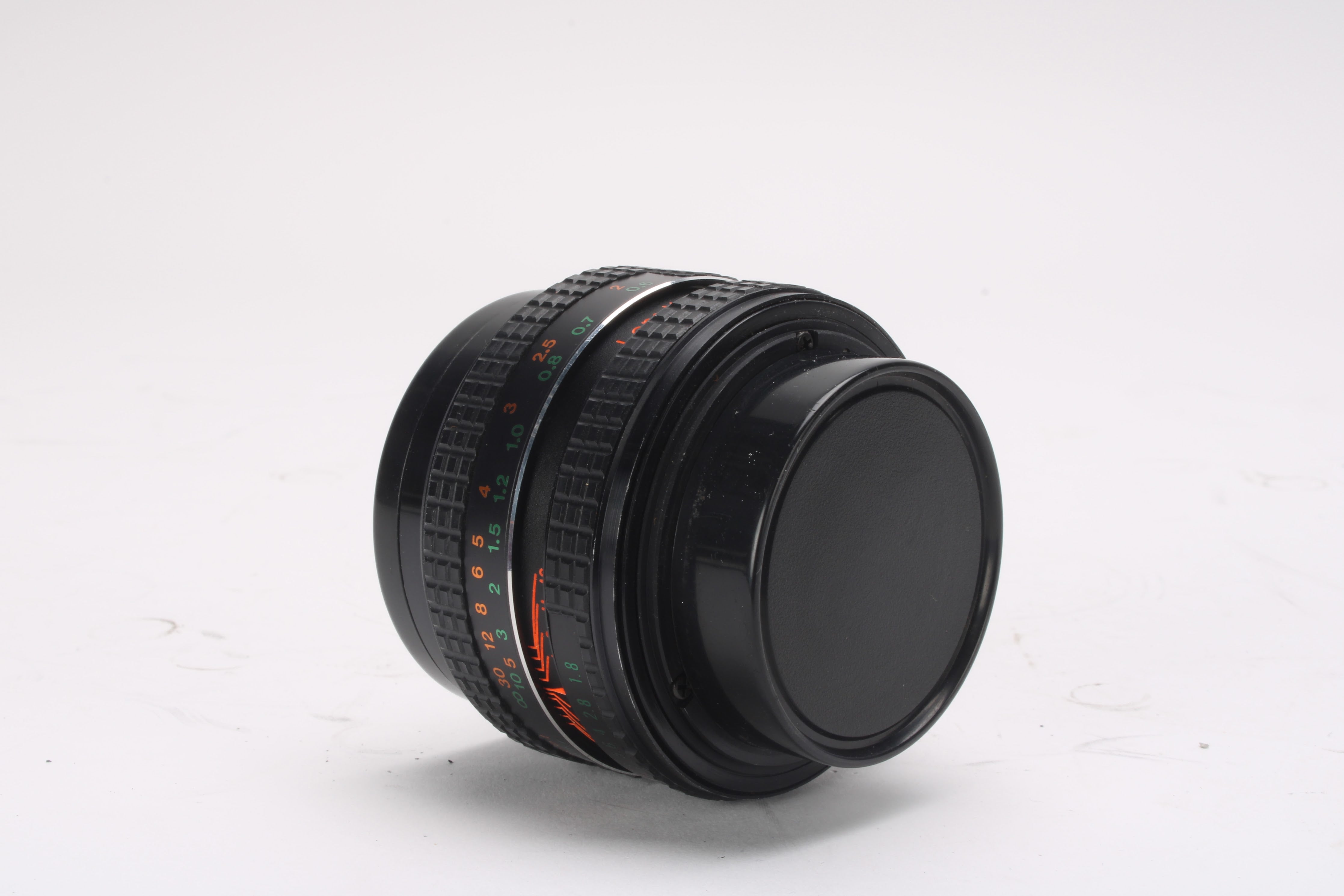 Petri CC Auto 1:1.8 55mm Camera Lens With Lens Caps – NTC Tech