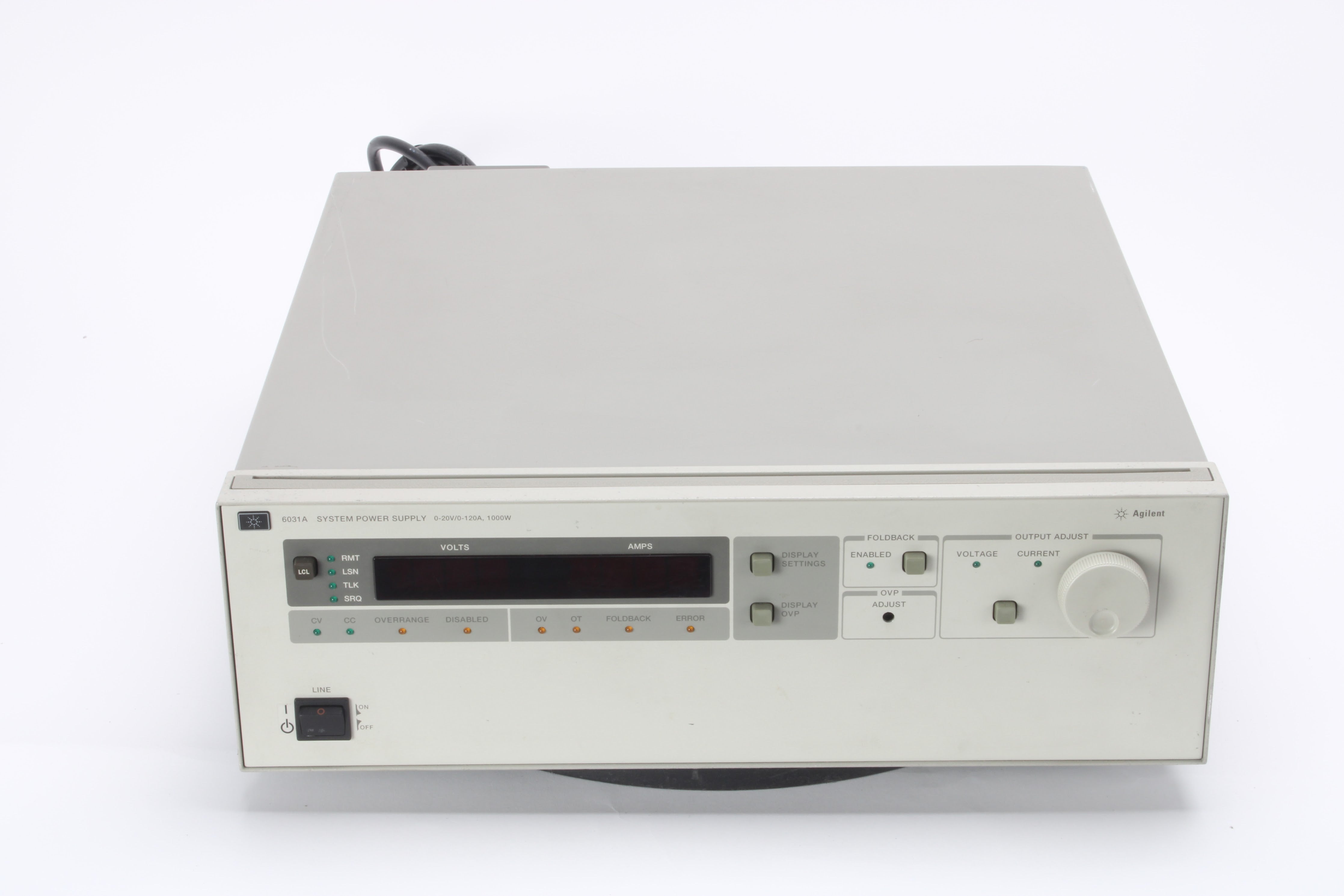 HP 6031A 0-20V / 0-120A 1000W Power Supply System – NTC Tech