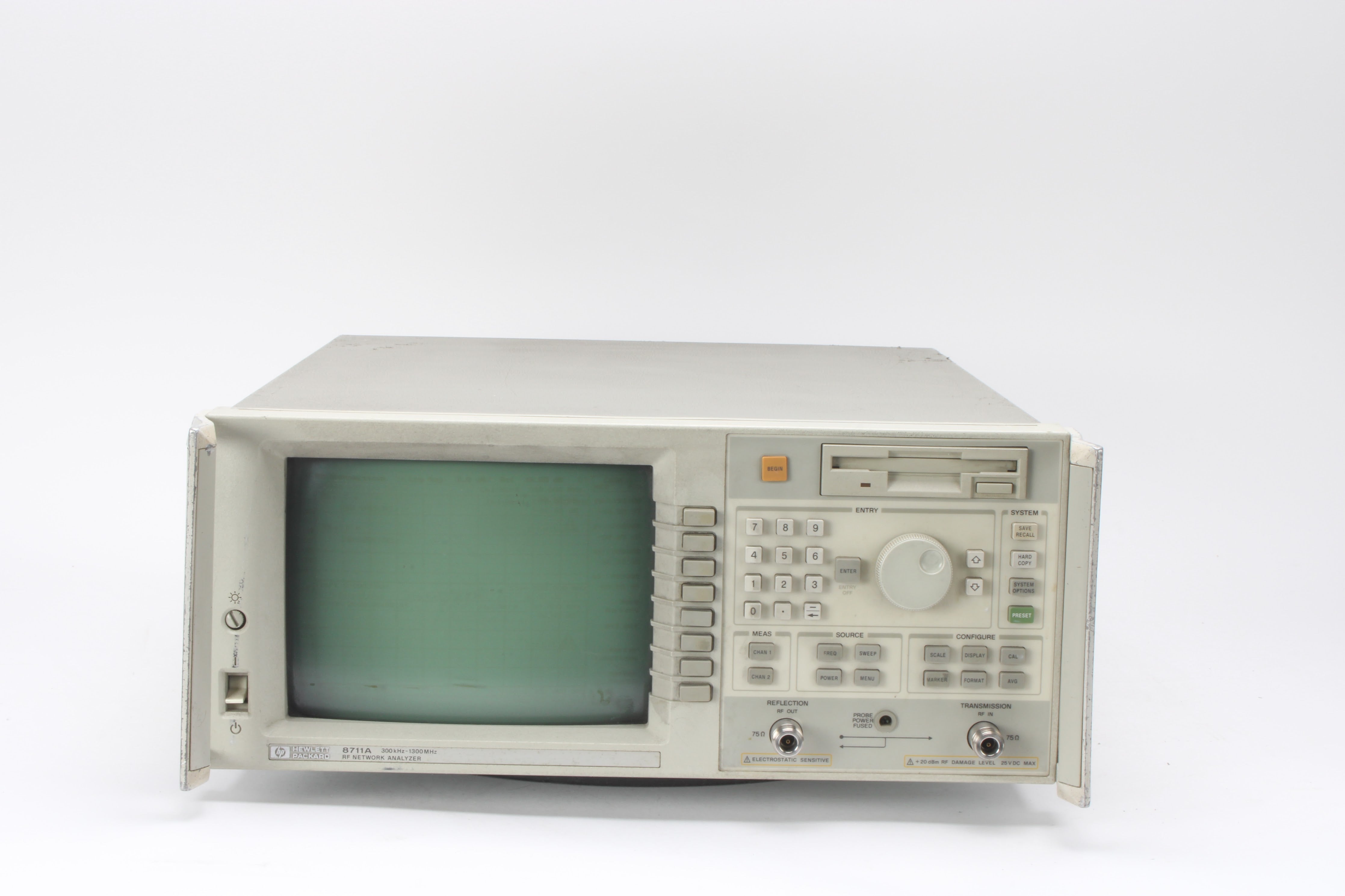 HP 8711A RF Scalar Network Analyzer 1300GHz With 1C2, 1E1, and 1EC Opt ...