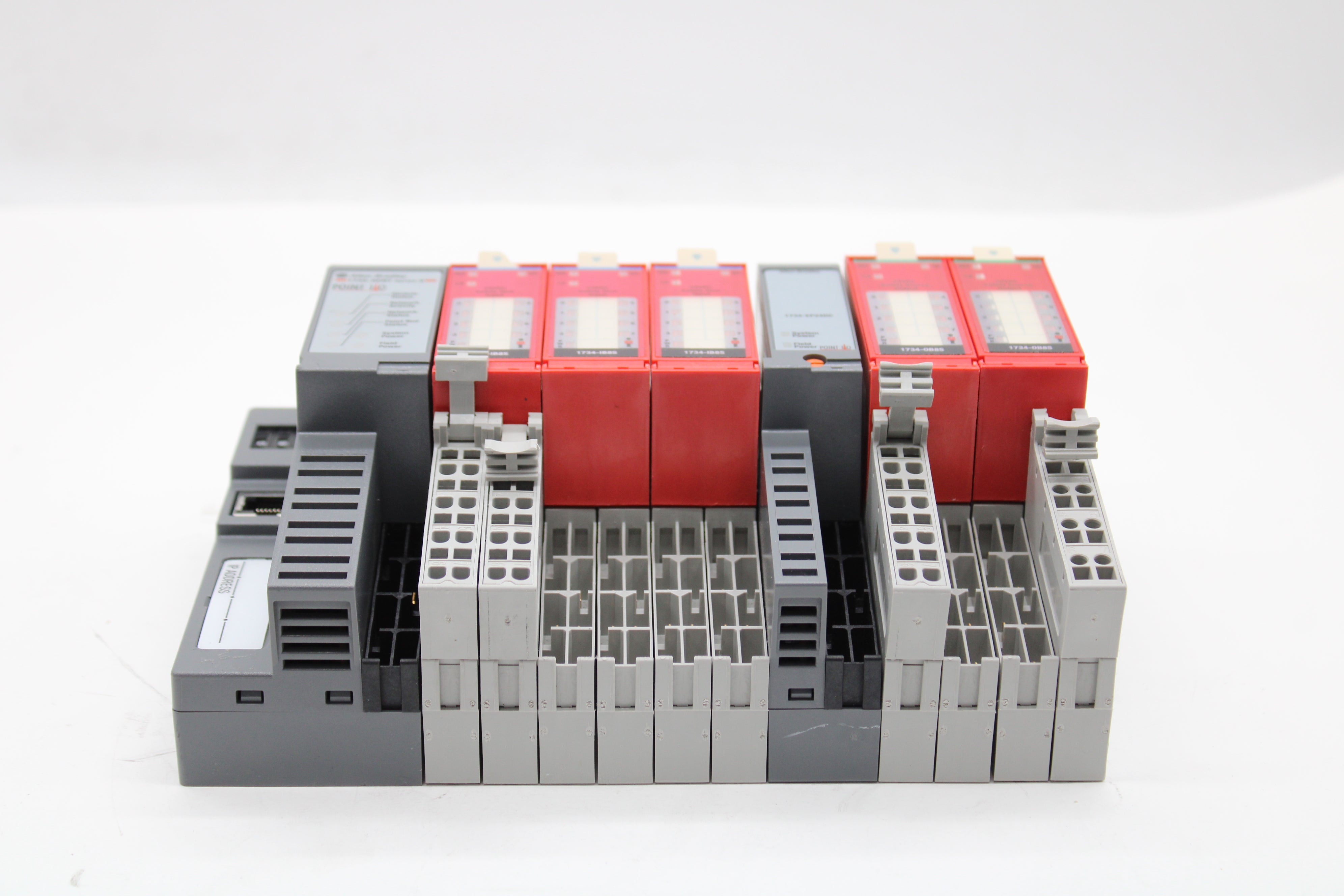 Allen-Bradley 1734-AENT Ethernet W/ 3x 1734-IB8S, 1734-EP24DC POINT,2x ...