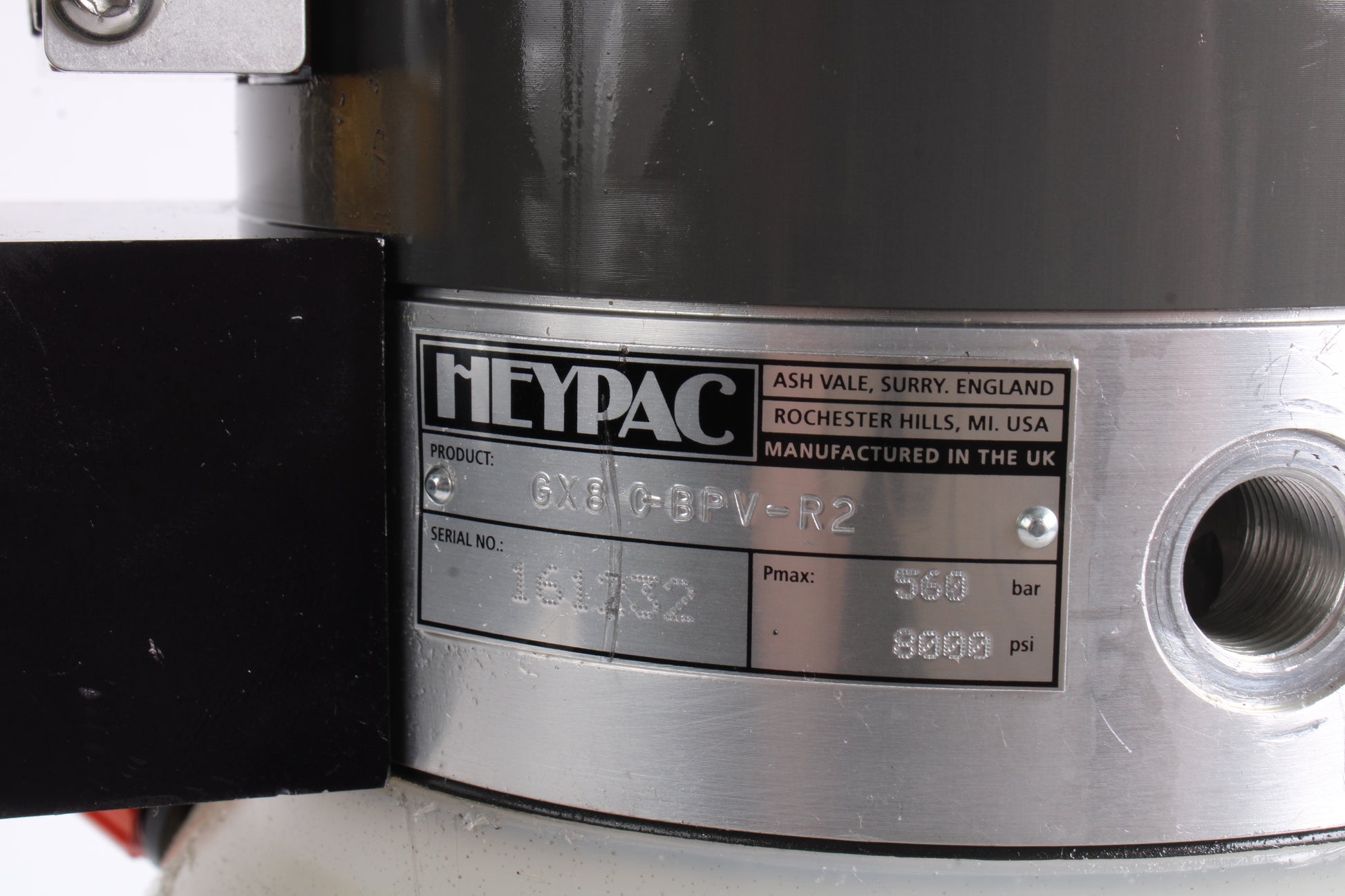 Heypac GX80-BPV-R2-MKH2 Hydraulic Power Unit With Oil Tank / No Filter ...