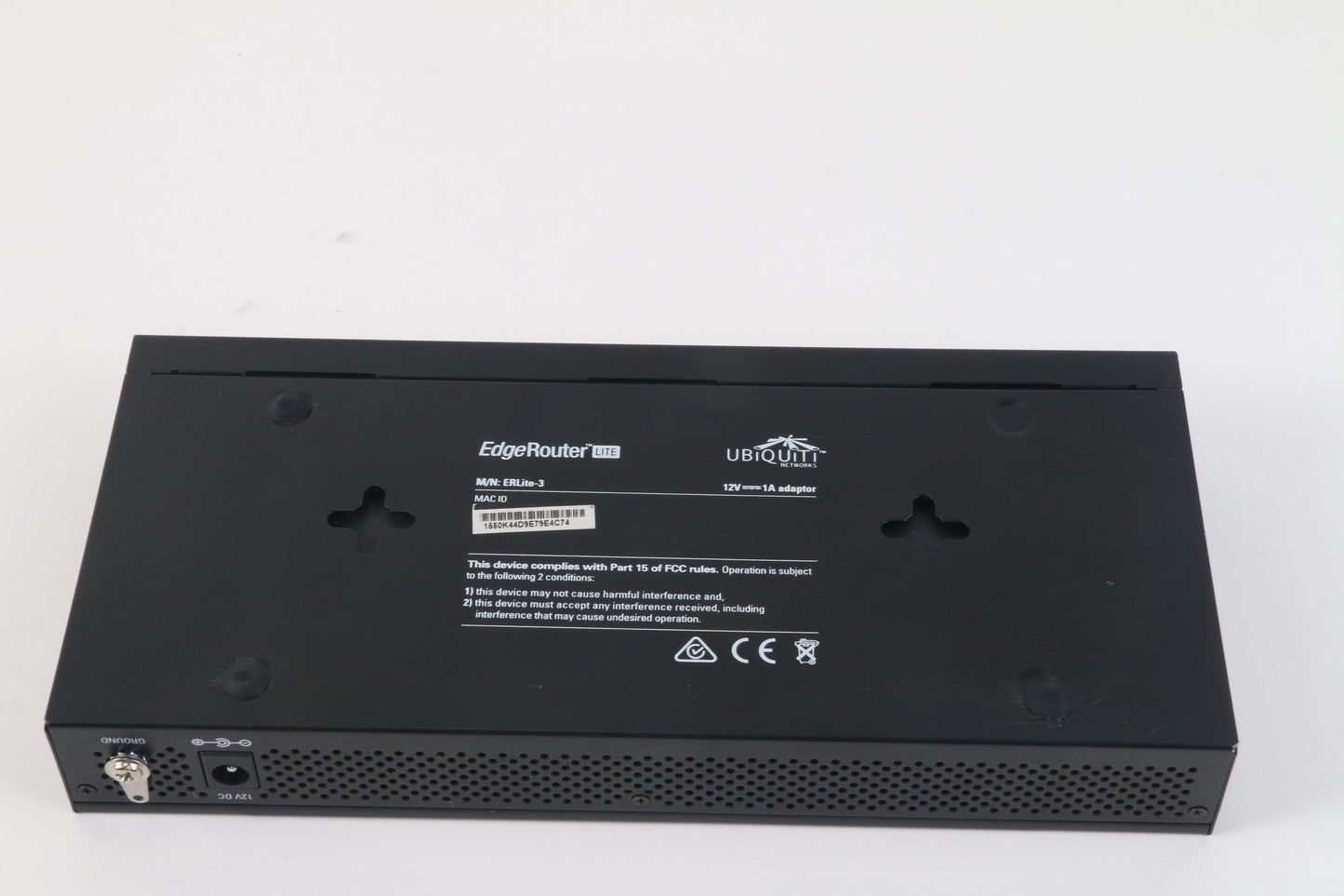 Ubiquiti EdgeRouter Lite ERLite-3 3-Port Gigabit Router – NTC Tech