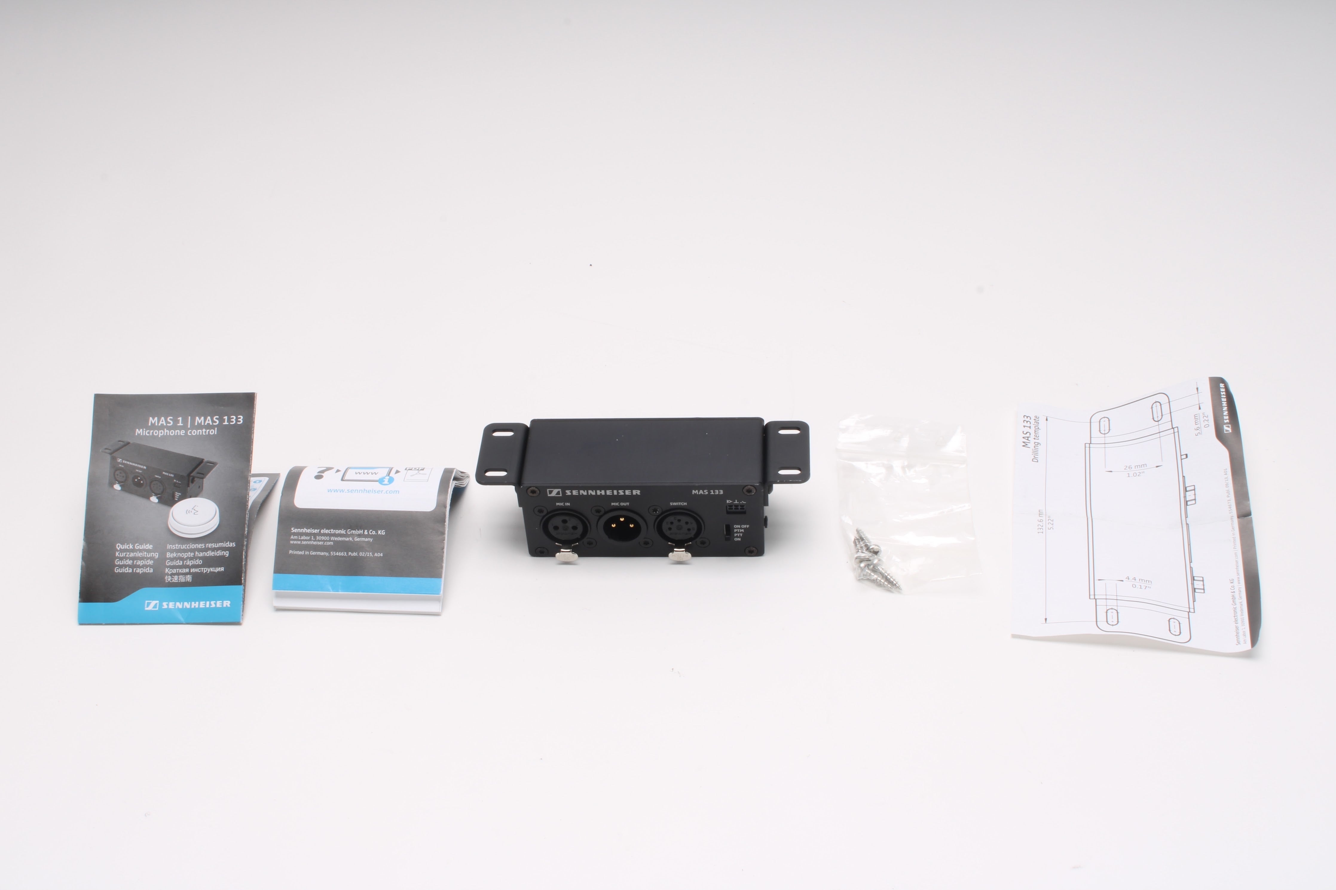 Sennheiser MAS 133 Inline Logic Box With Accessories – NTC Tech