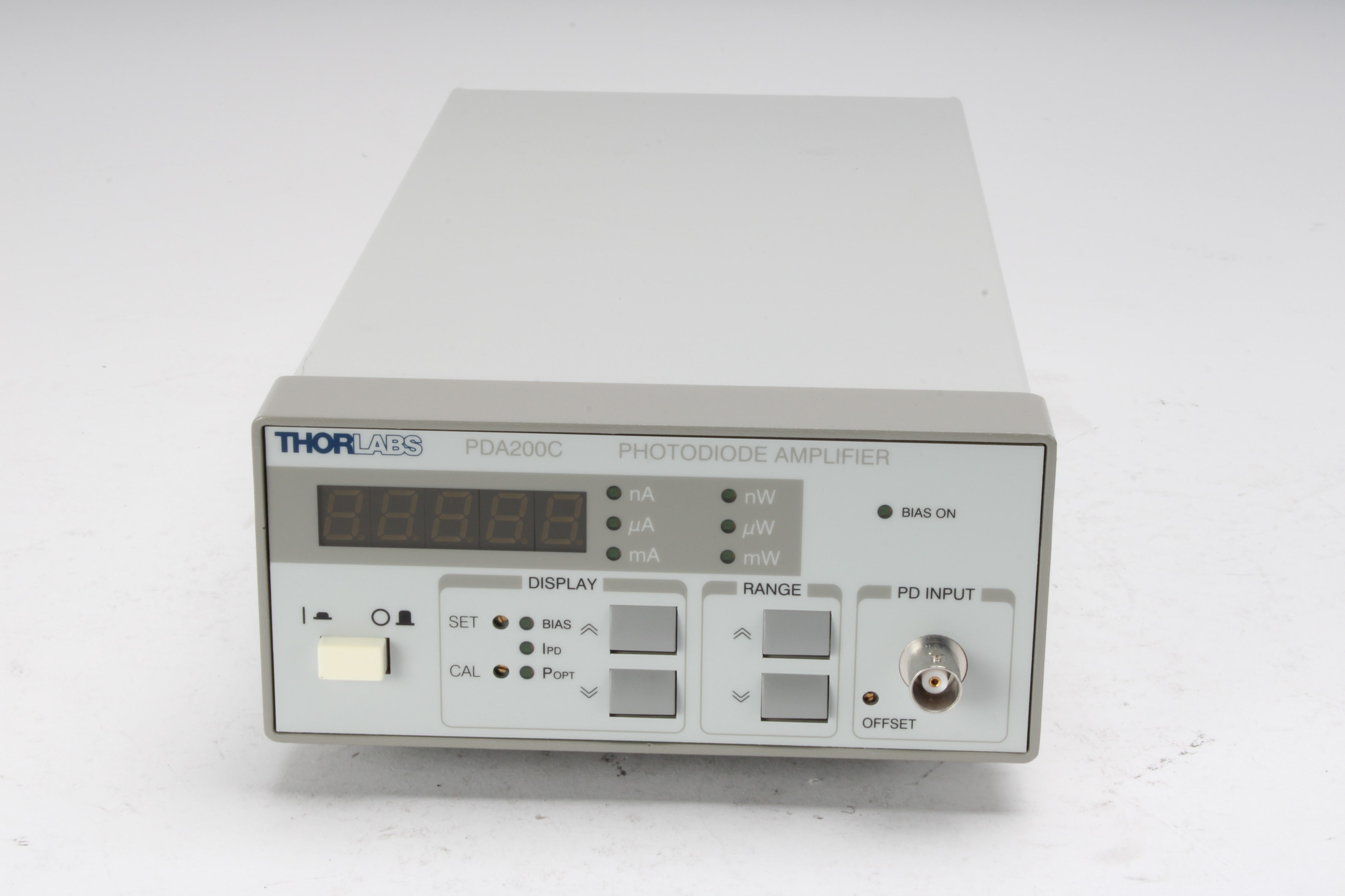 Thorlabs PDA200C Photodiode Amplifier – NTC Tech