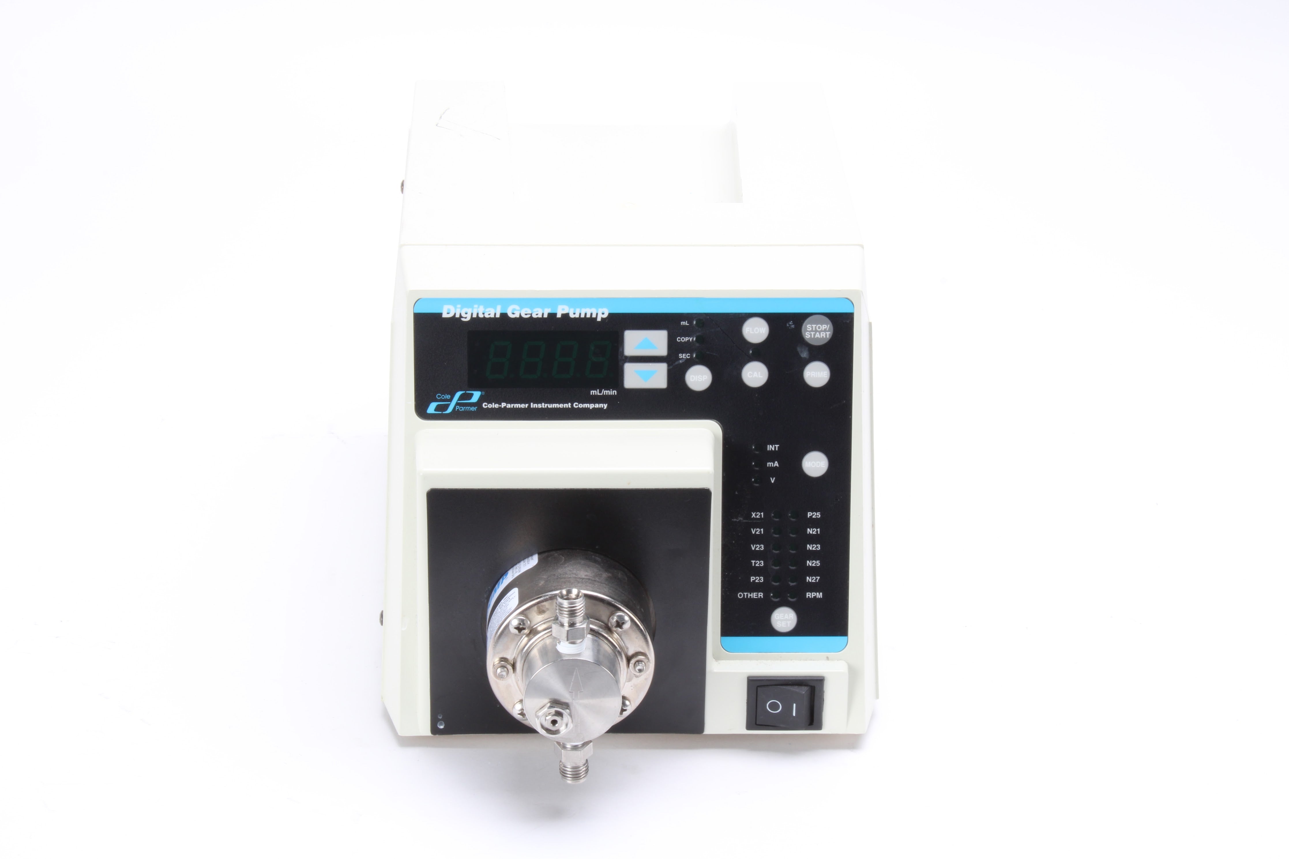 Cole Parmer 75211-30 Digital Gear Pump W/ Micropump L20562 Magnetic Dr ...