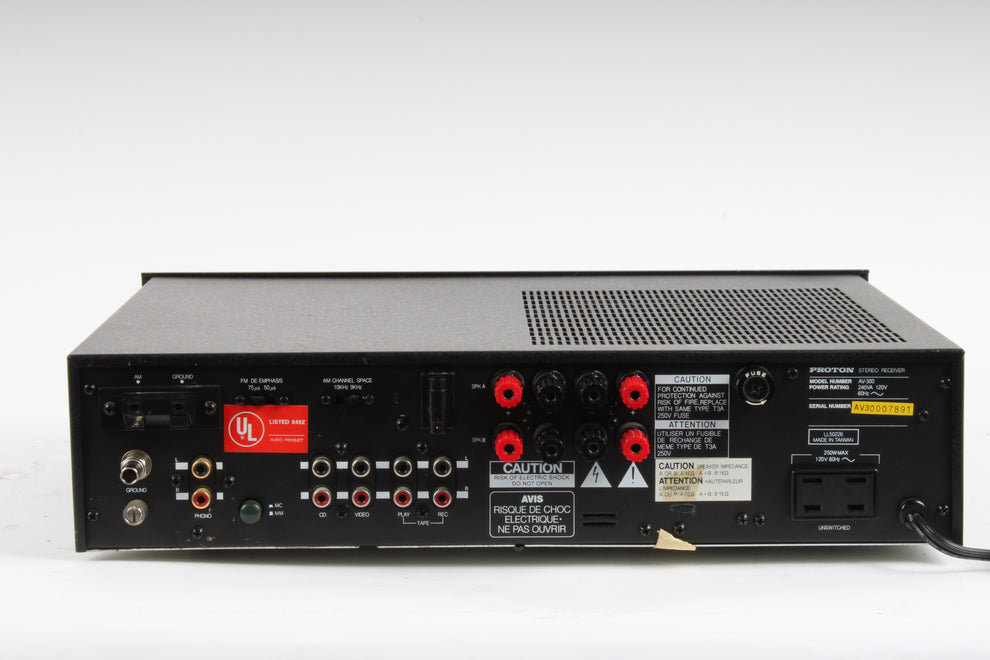 Proton AV-300 Stereo Receiver With Remote Controller – NTC Tech