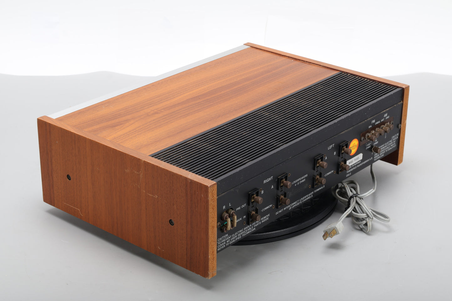 Tandberg TR-1055 AM / FM Receiver - AS IS For Parts – NTC Tech