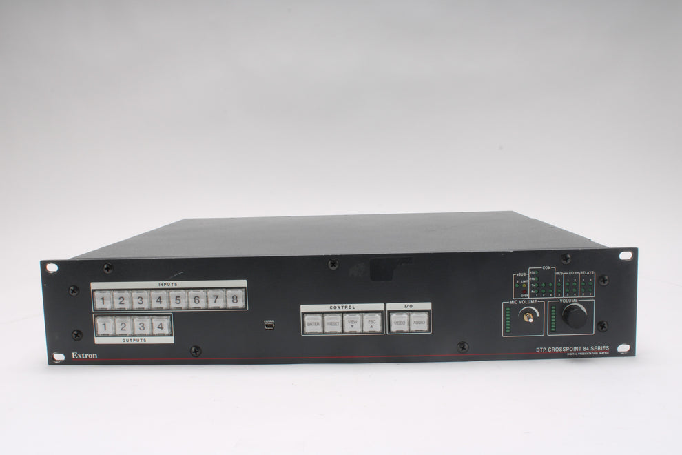 Extron DTP Crosspoint 84 Series Digital Presentation Matrix – NTC Tech