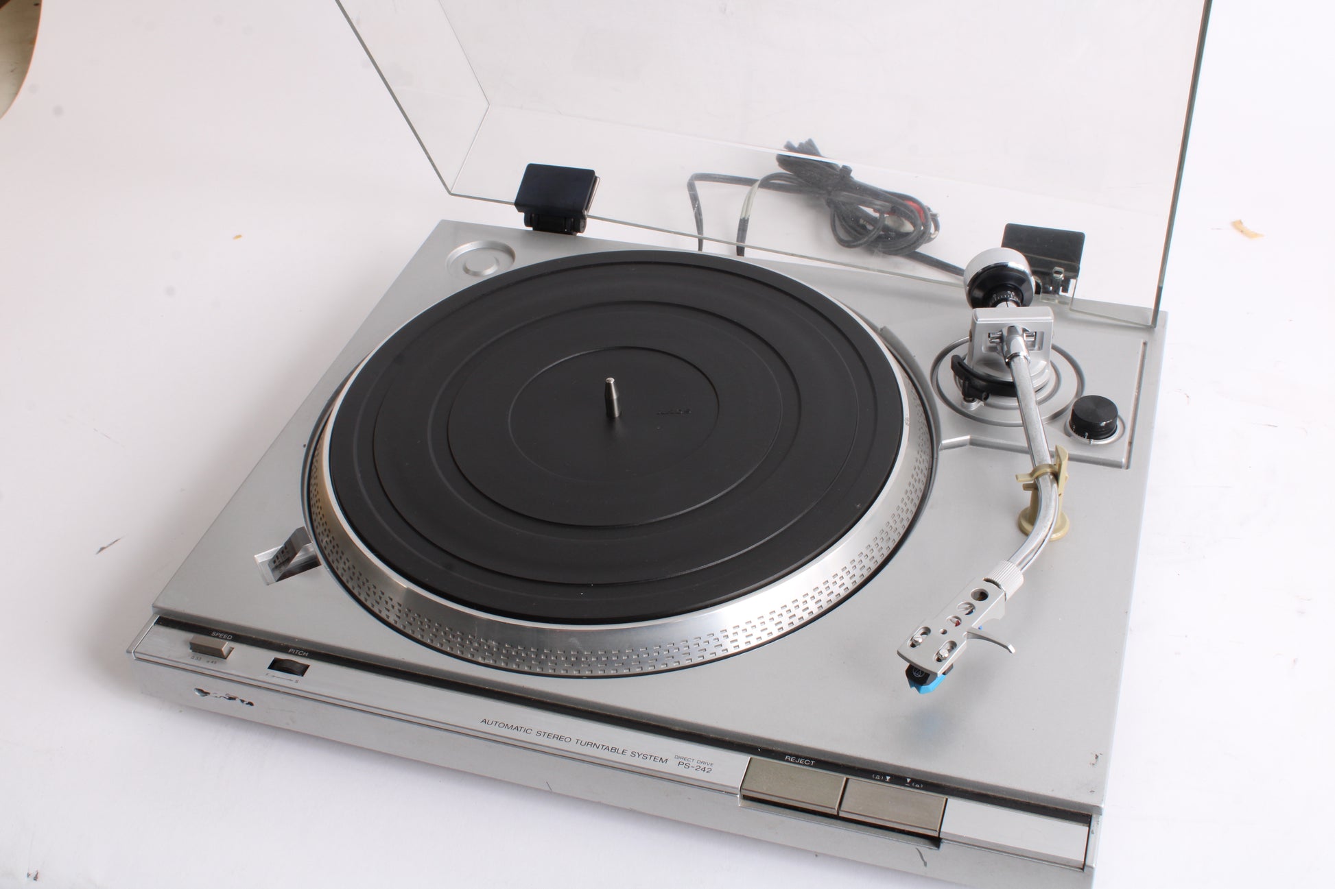 Sony PS-242 Stereo Turntable System With Audio Technica -AT-VMN95 Cart – NTC Tech