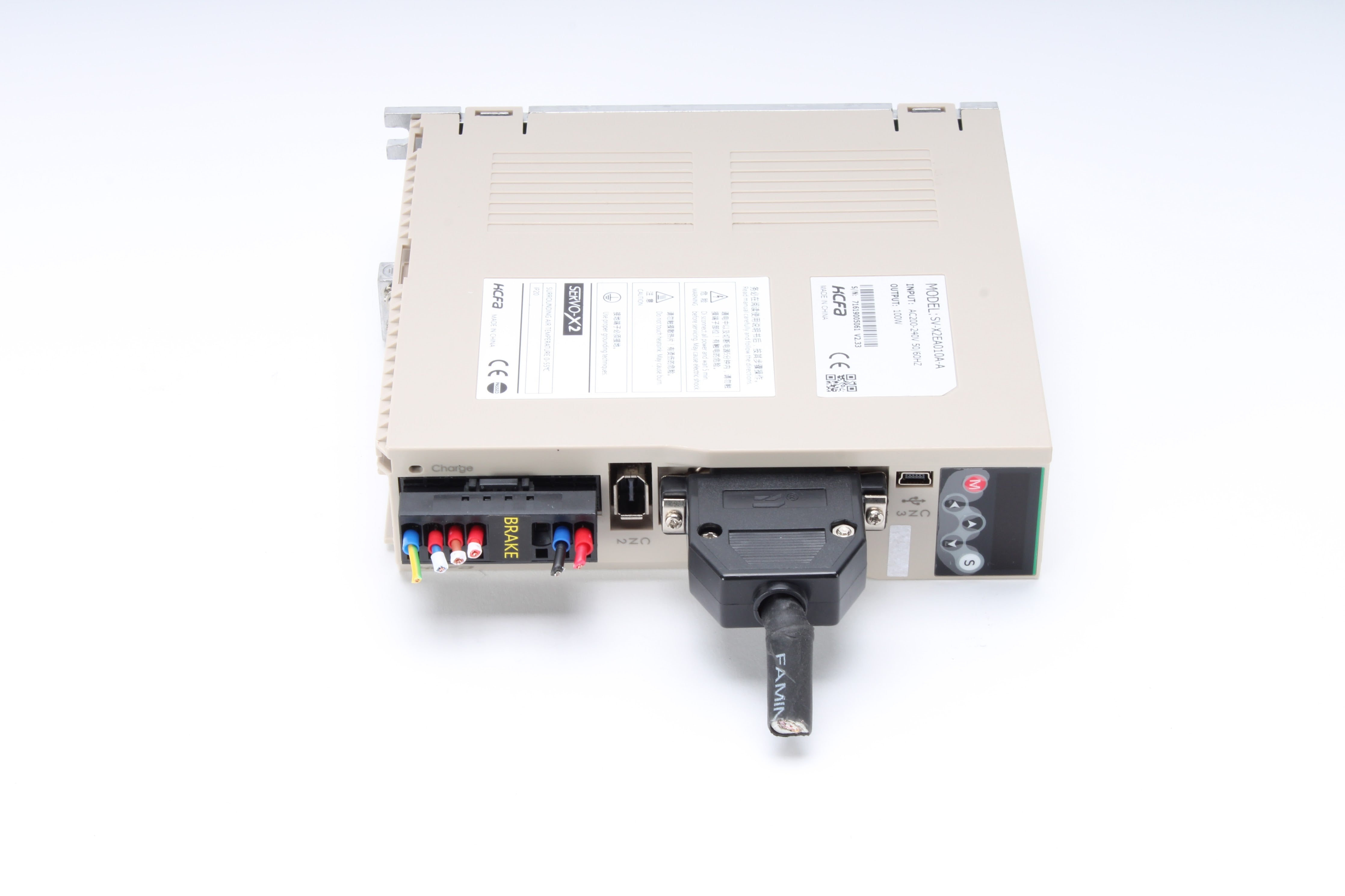 HCFA Hechuan SV-X2EA010A-A AC Servo Drive – NTC Tech
