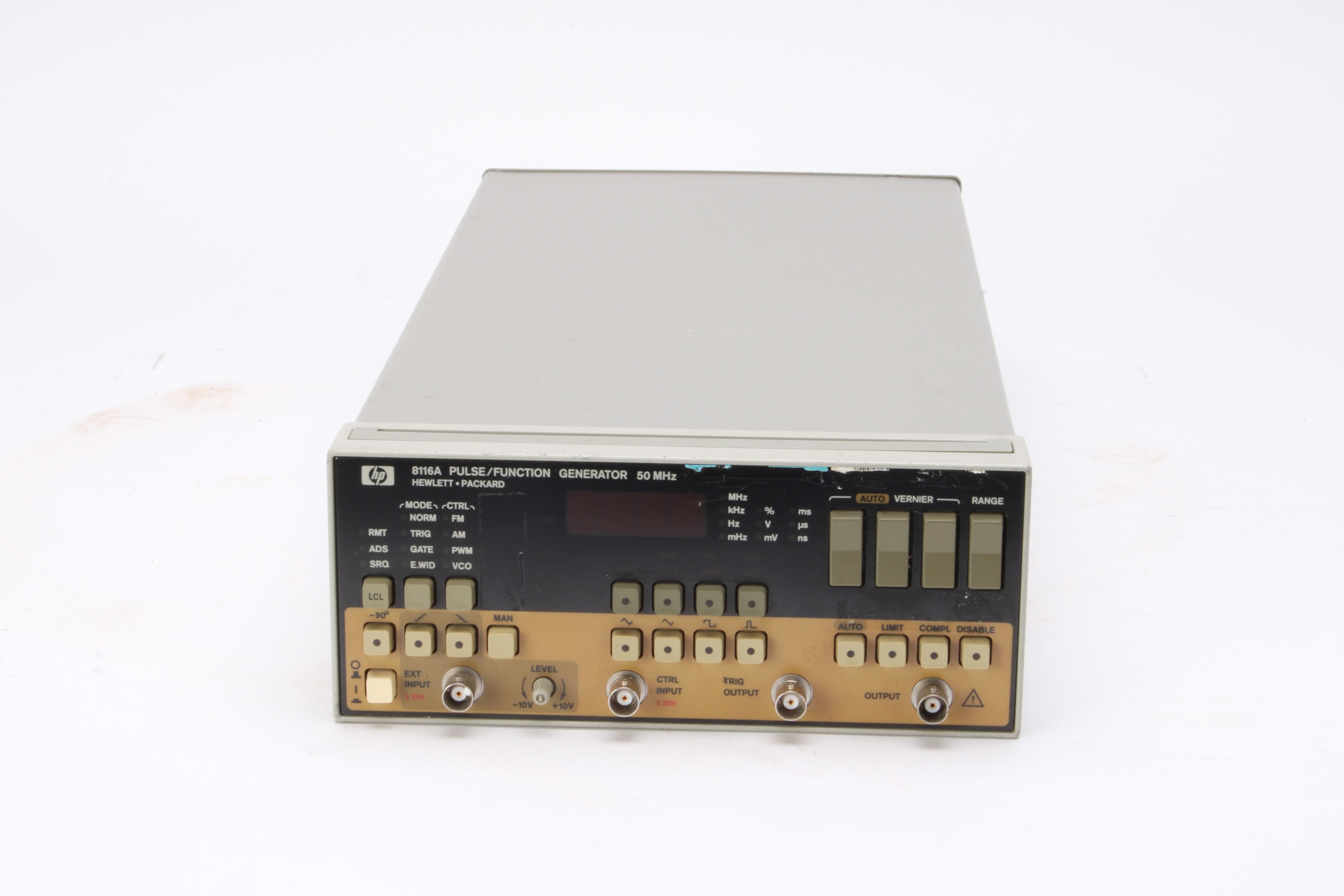 HP 8116A Pulse / Function Generator - AS IS For Parts – NTC Tech