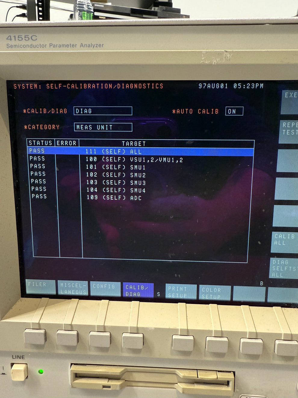 Agilent 4155C Semiconductor Parameter Analyzer – NTC Tech