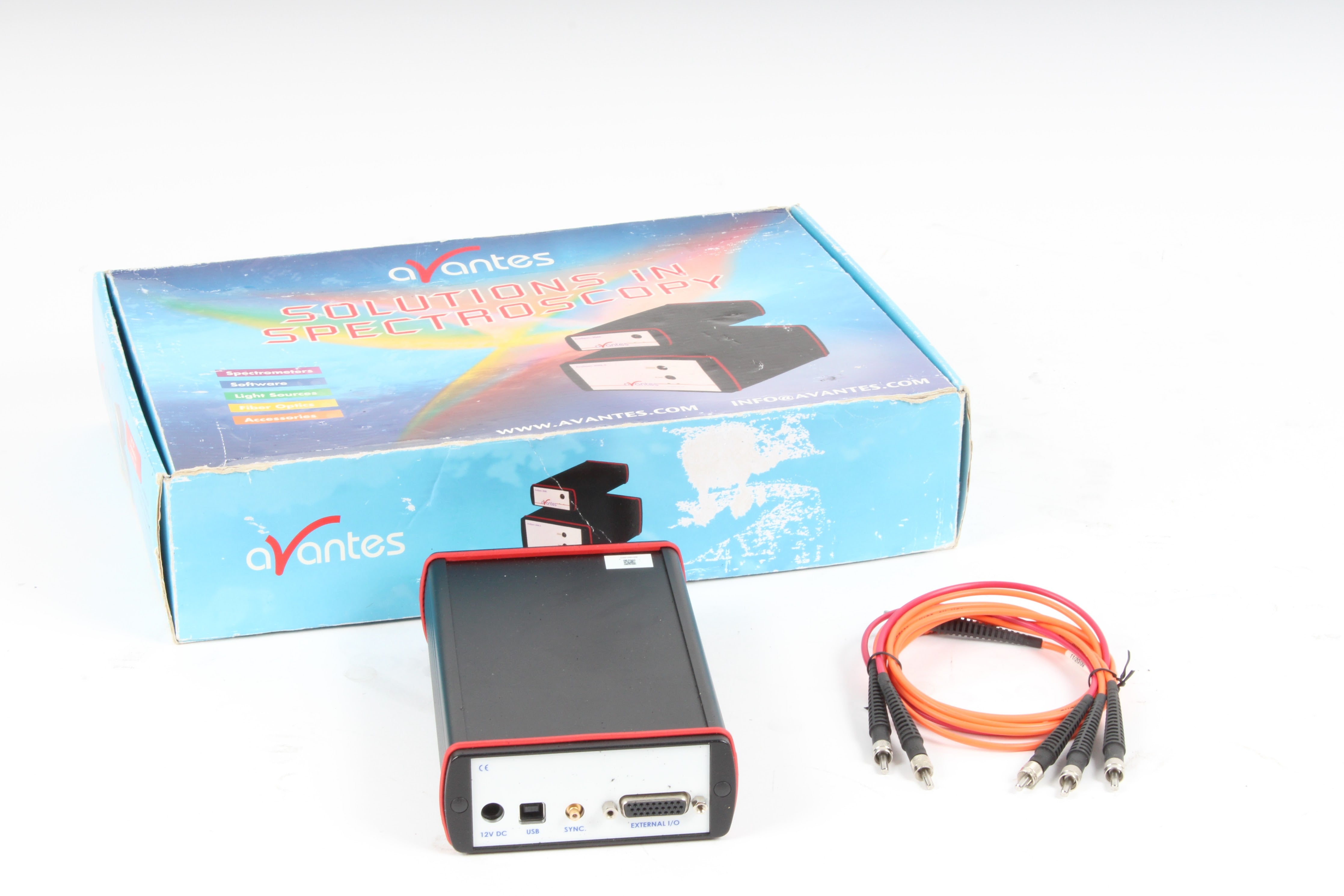 Avantes AvaSpec-3648-USB2 High-Resolution Fiber Optic Spectrometer ...