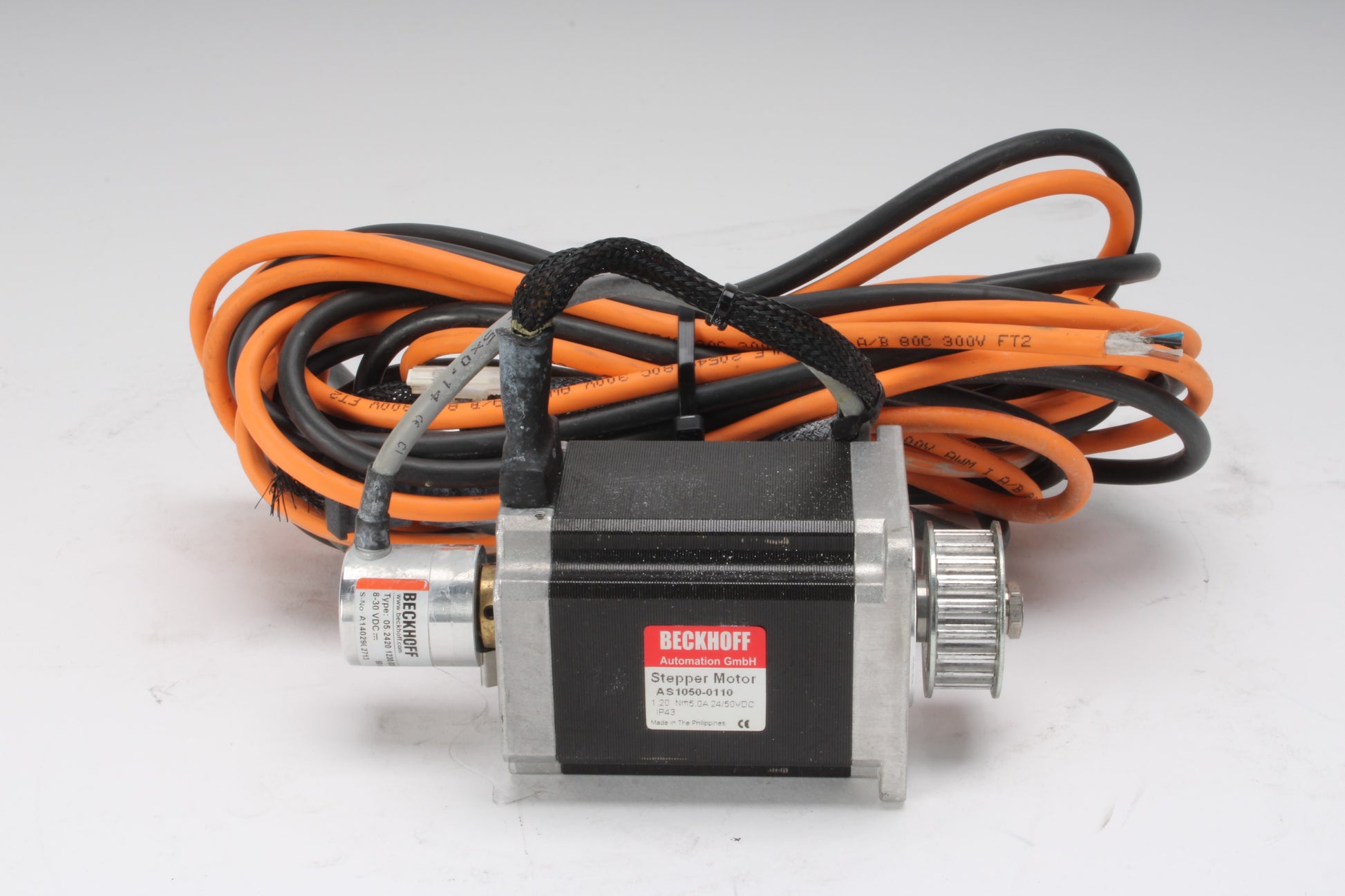 Beckhoff AS1050-0110 Stepping Motor With 05.2420.1230.0200.5009 Encode ...