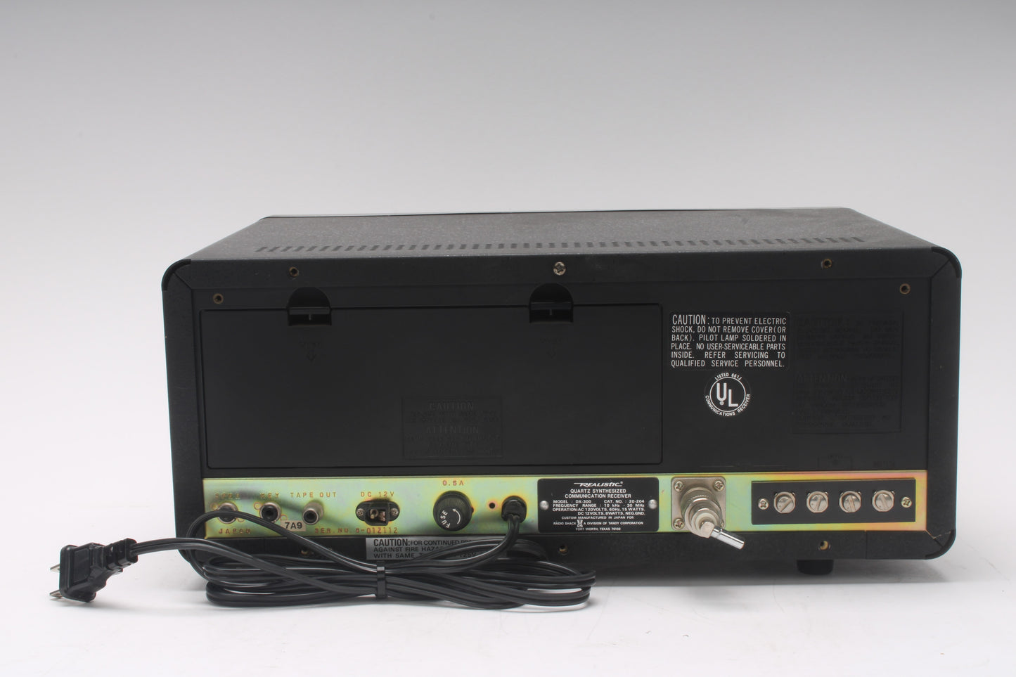 Realistic DX-300 Quartz Synthesized Communication Receiver – NTC Tech