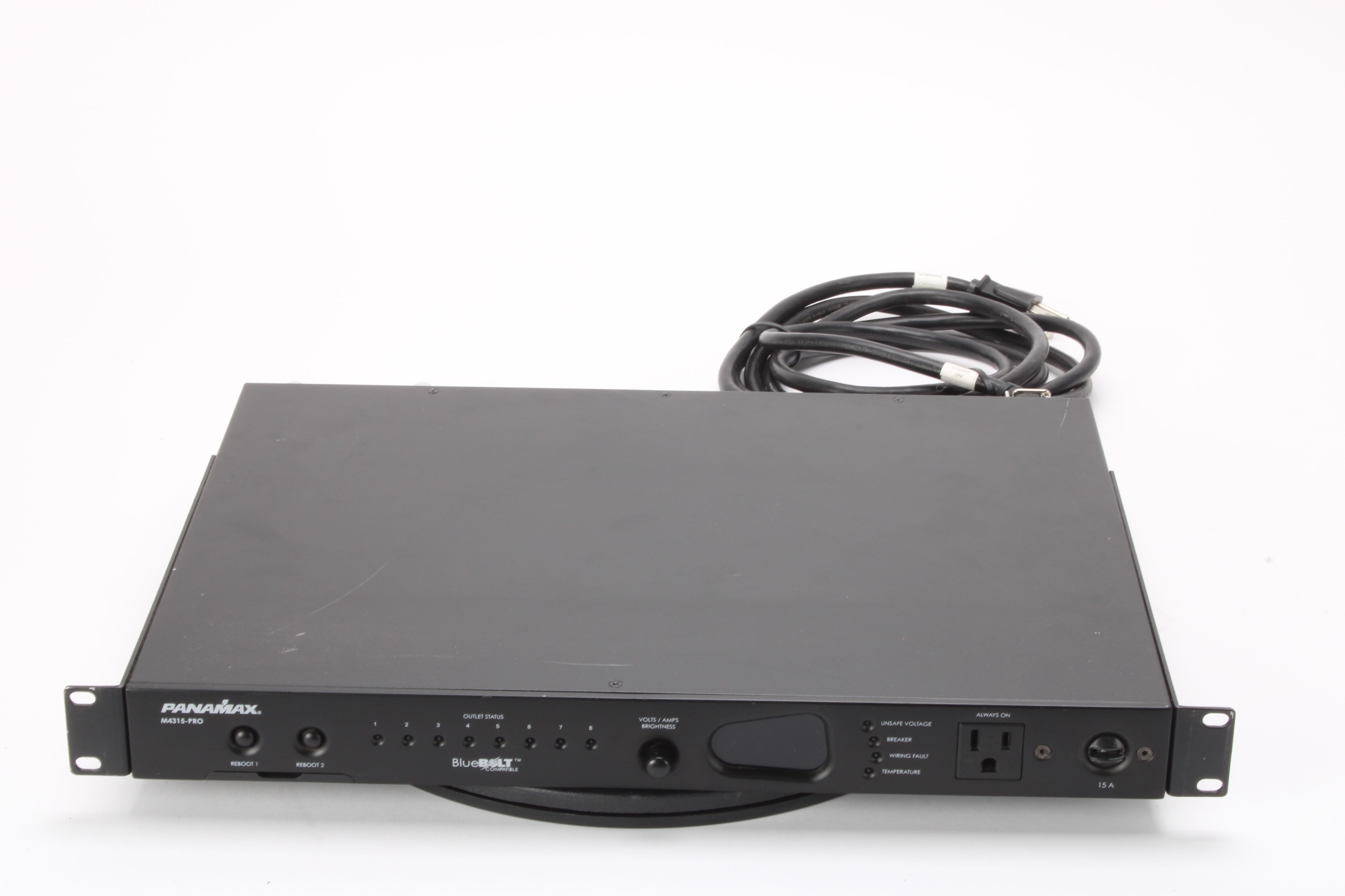 Panamax M4315-PRO BlueBolt Compatible 8 Outlet Power Conditioner -Fair ...