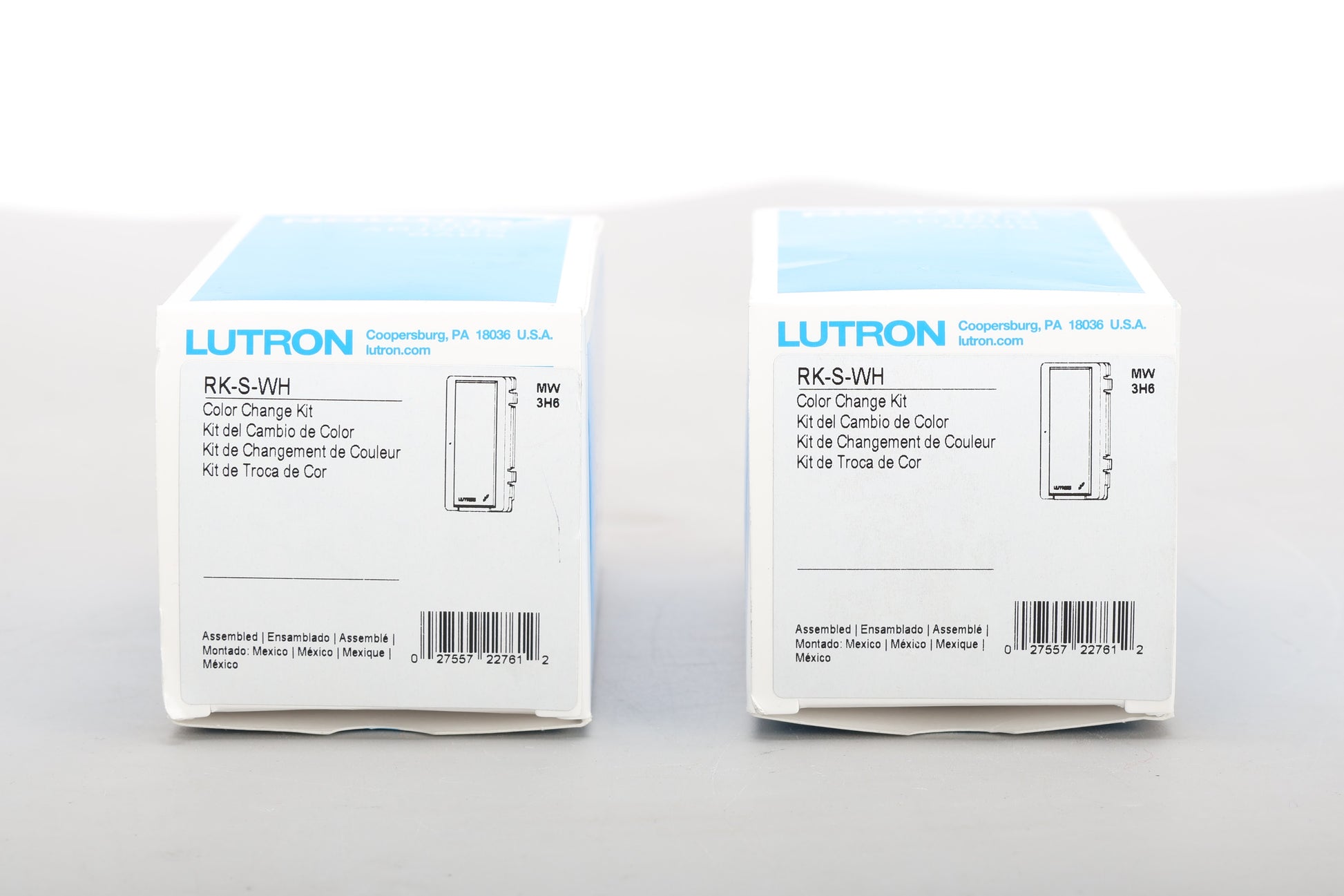 Lutron RK-S-WH Color Change Kit White 027557227612 (Lot of 2) - NEW ...
