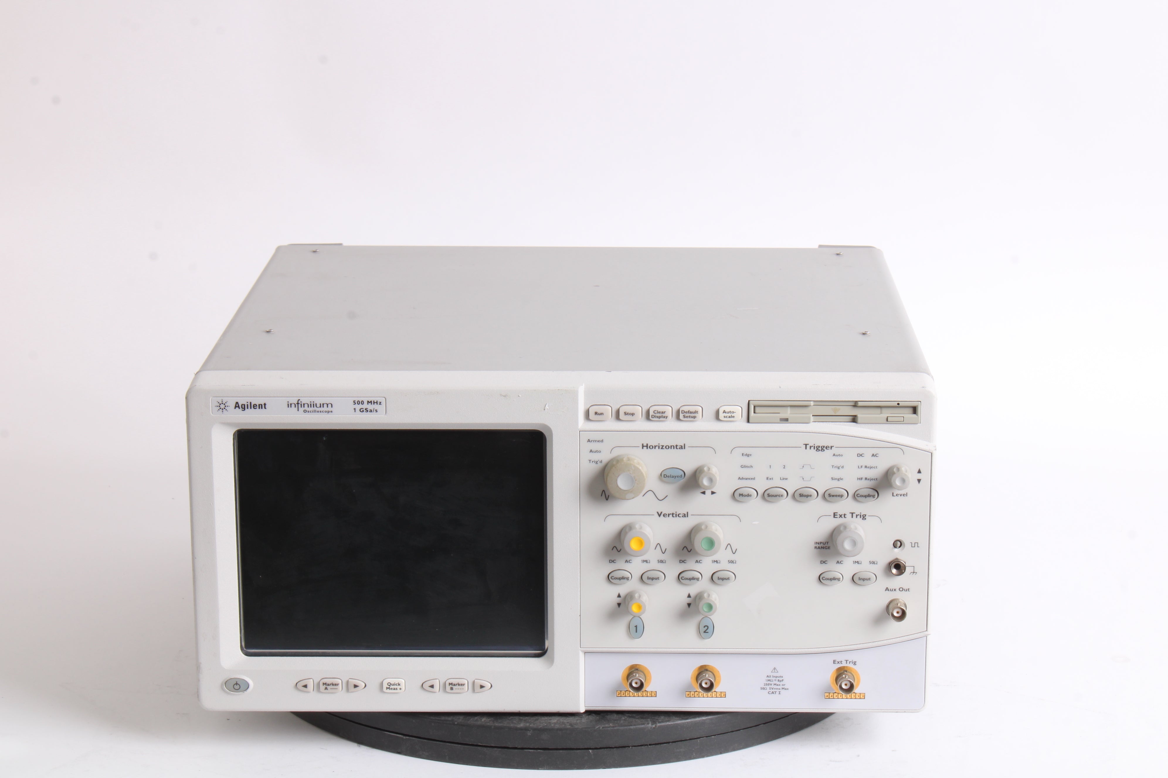 Agilent 54810A Infiniium Oscilloscope 2 Channels 500 MHz 1 GSa/s - AS ...