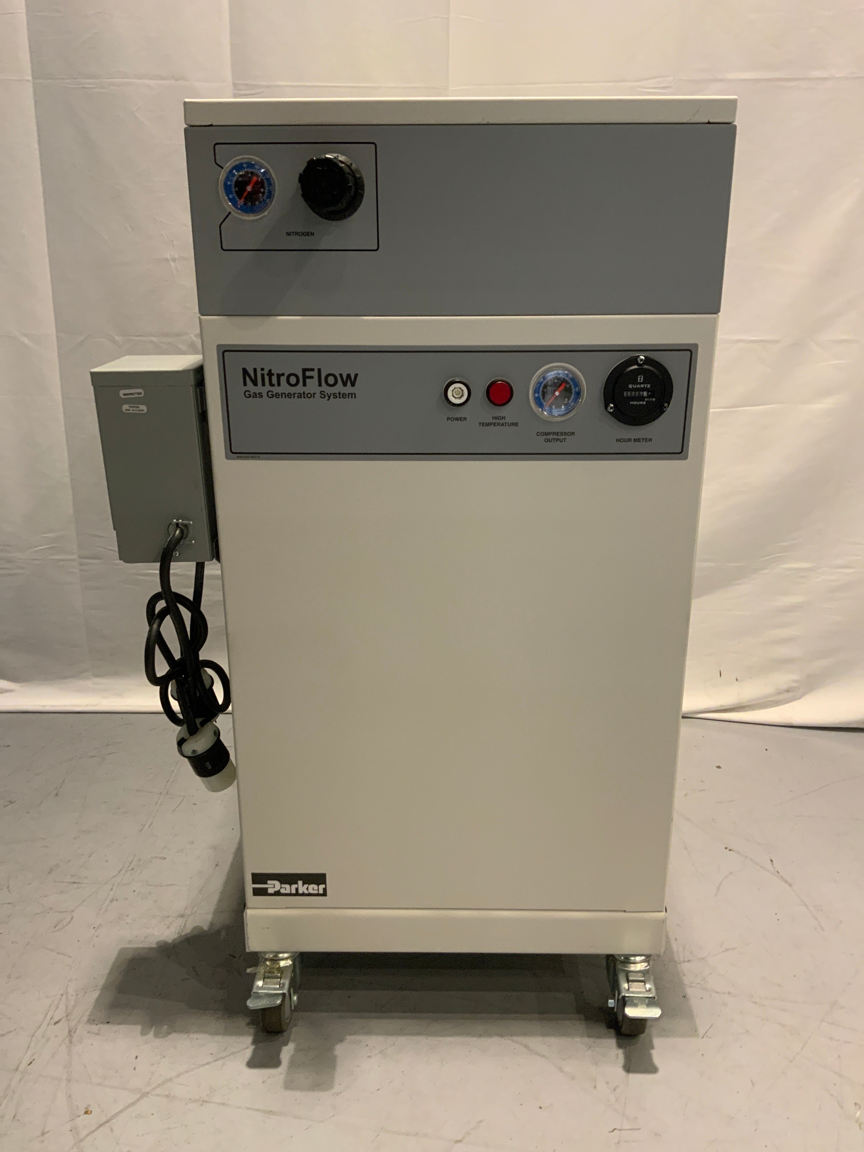 Parker Balston NitroFlow60NA SF130972PHA Nitrogen N2 Generator - Nitro ...