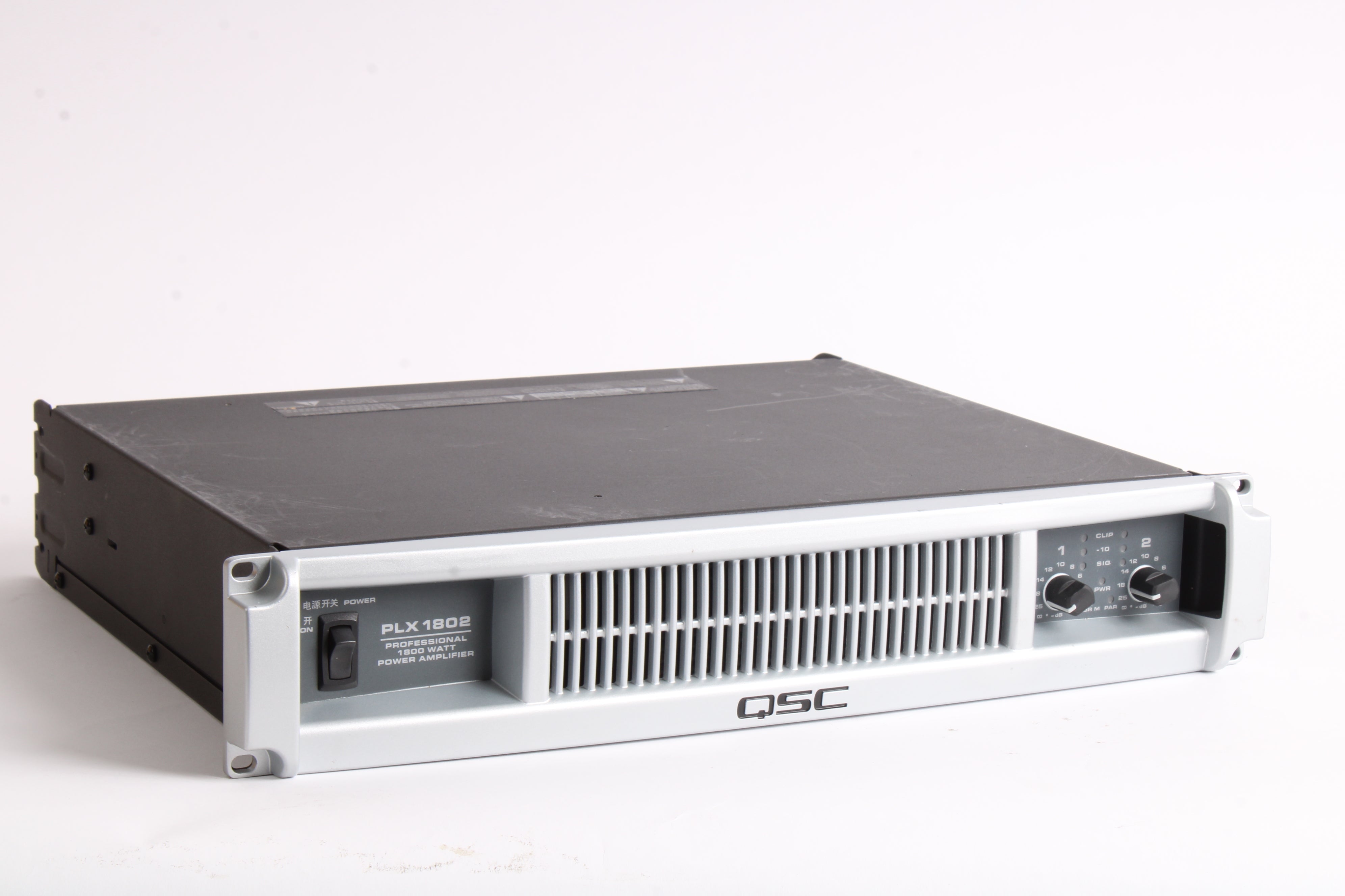 QSC PLX1802 1800 Watt 2-Channel Power Amplifier 220-240V – NTC Tech