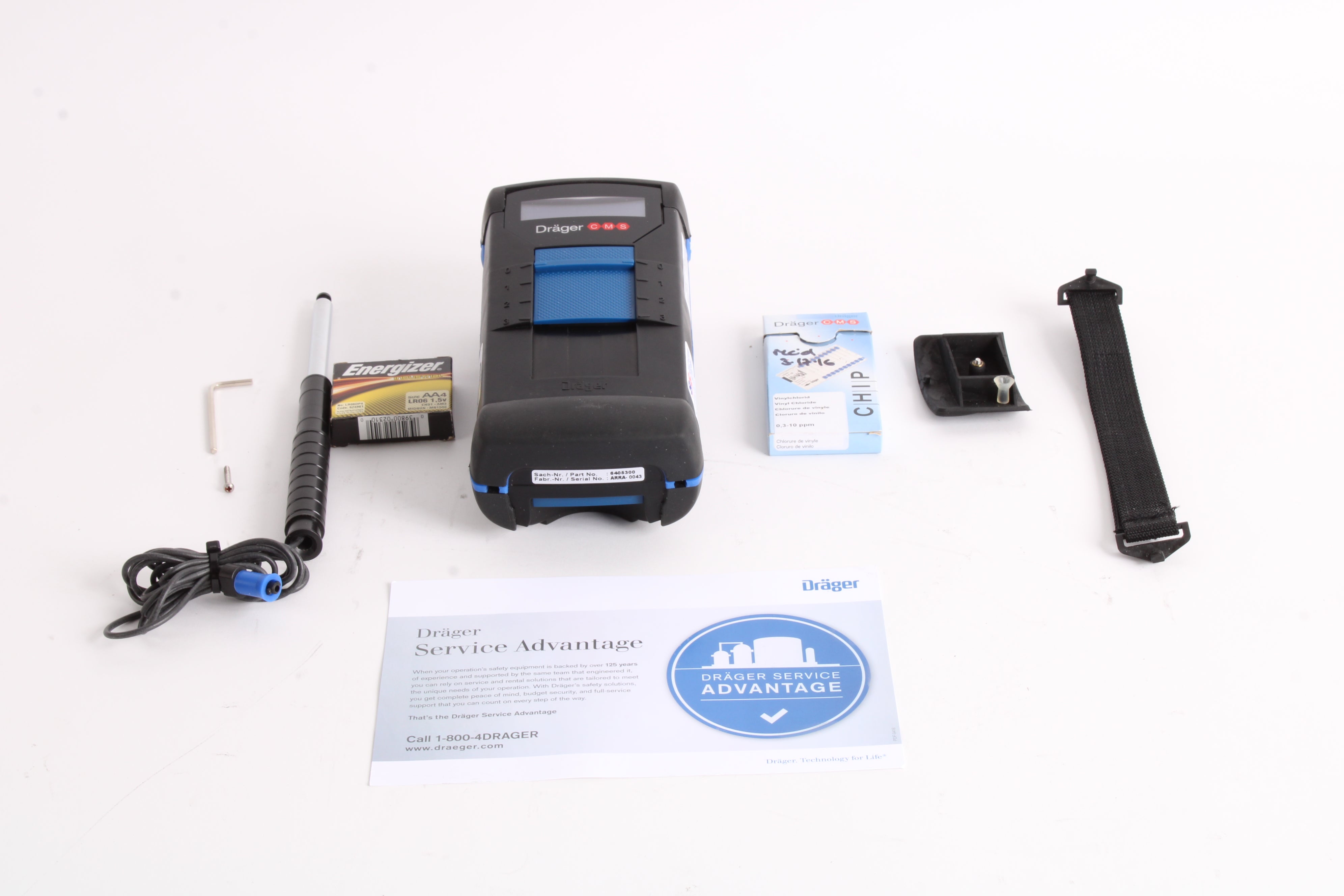 Drager CMS Permissible Gas Analyzer With Drager CMS Remote and Accesso ...