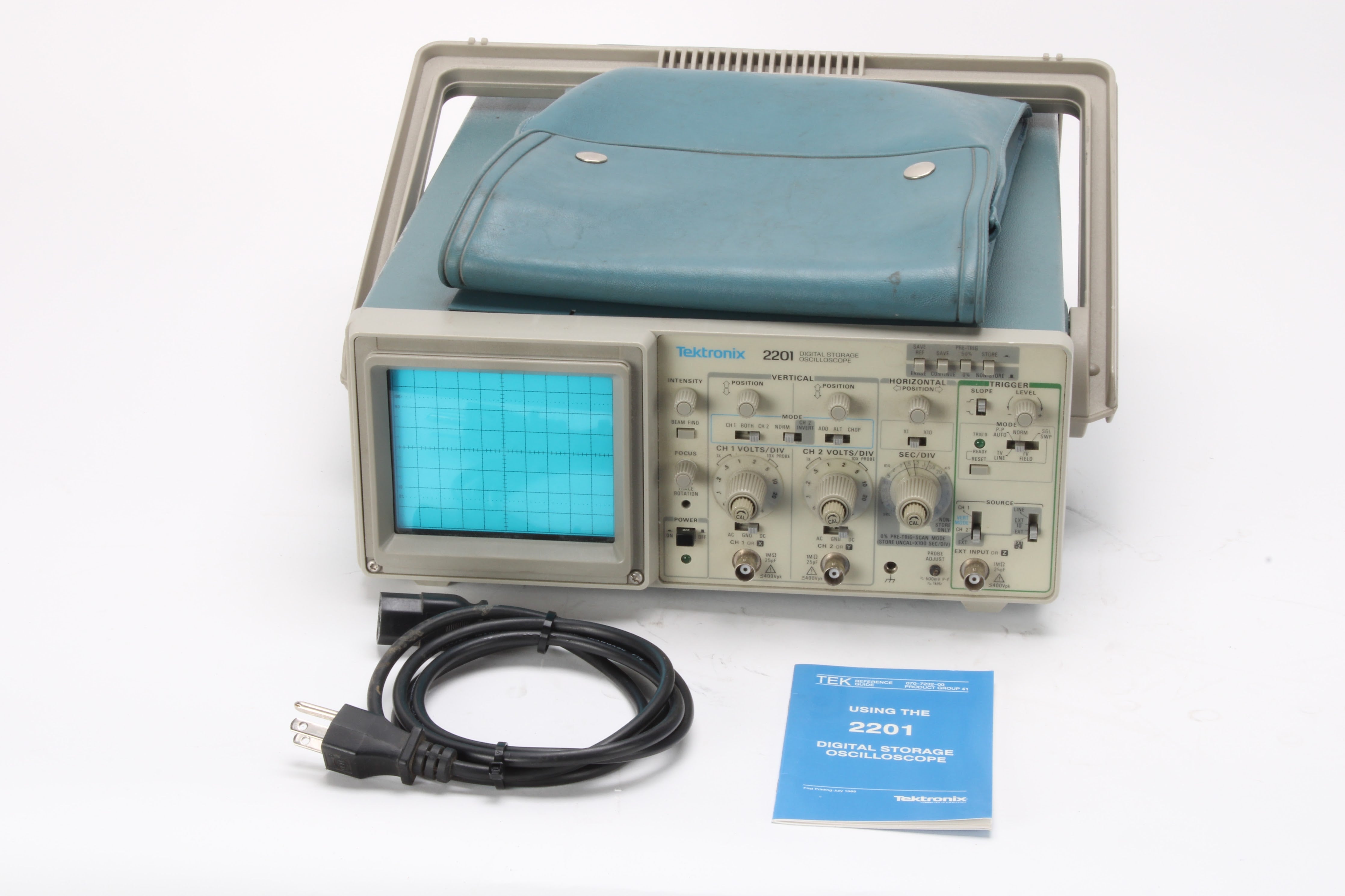 Tektronix 2201 Digital Storage Oscilloscope With Power Cord - Fair Con ...