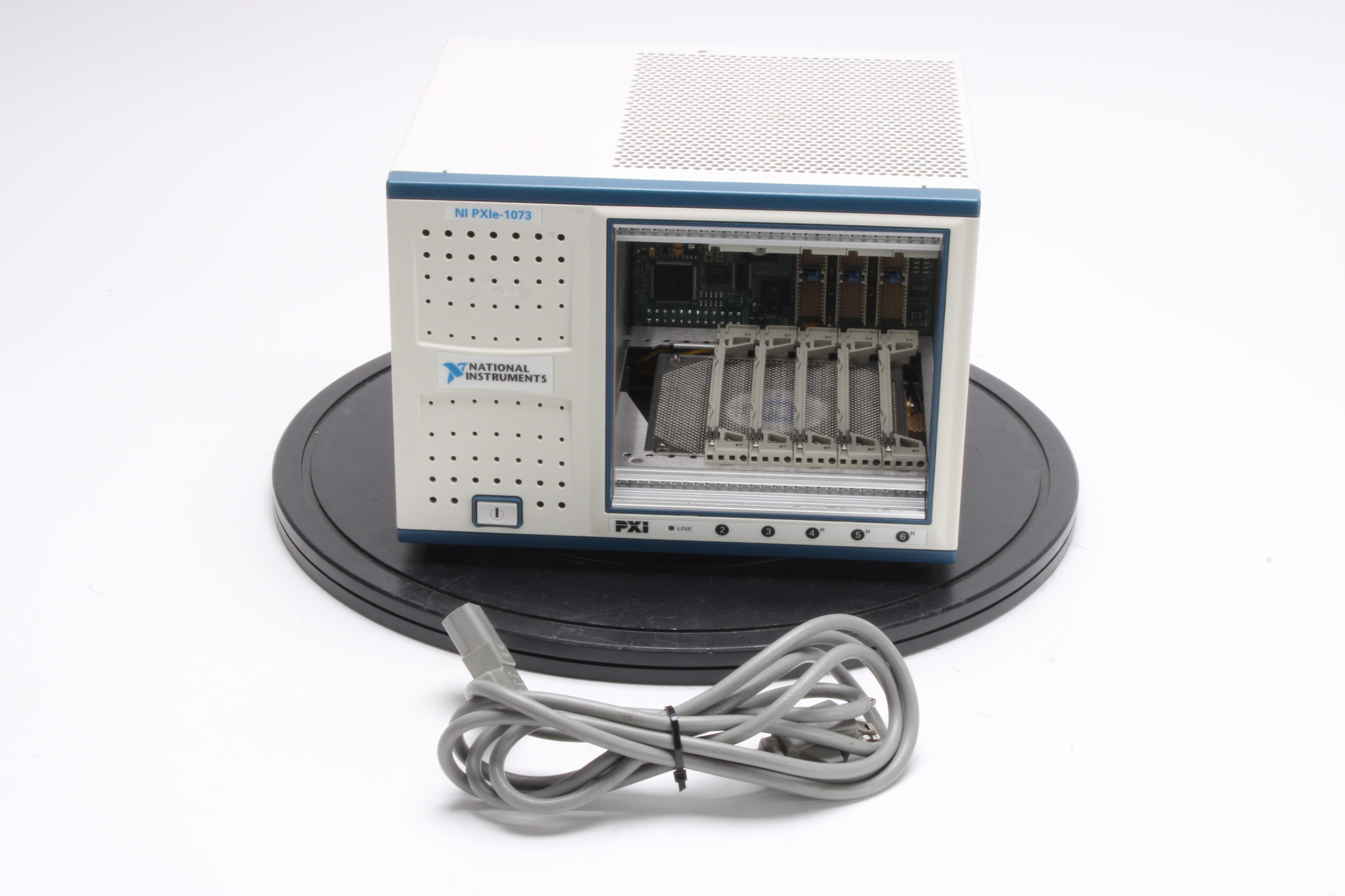 National Instruments NI PXIe-1073 5-Slot PXI Chassis With Power Cable ...